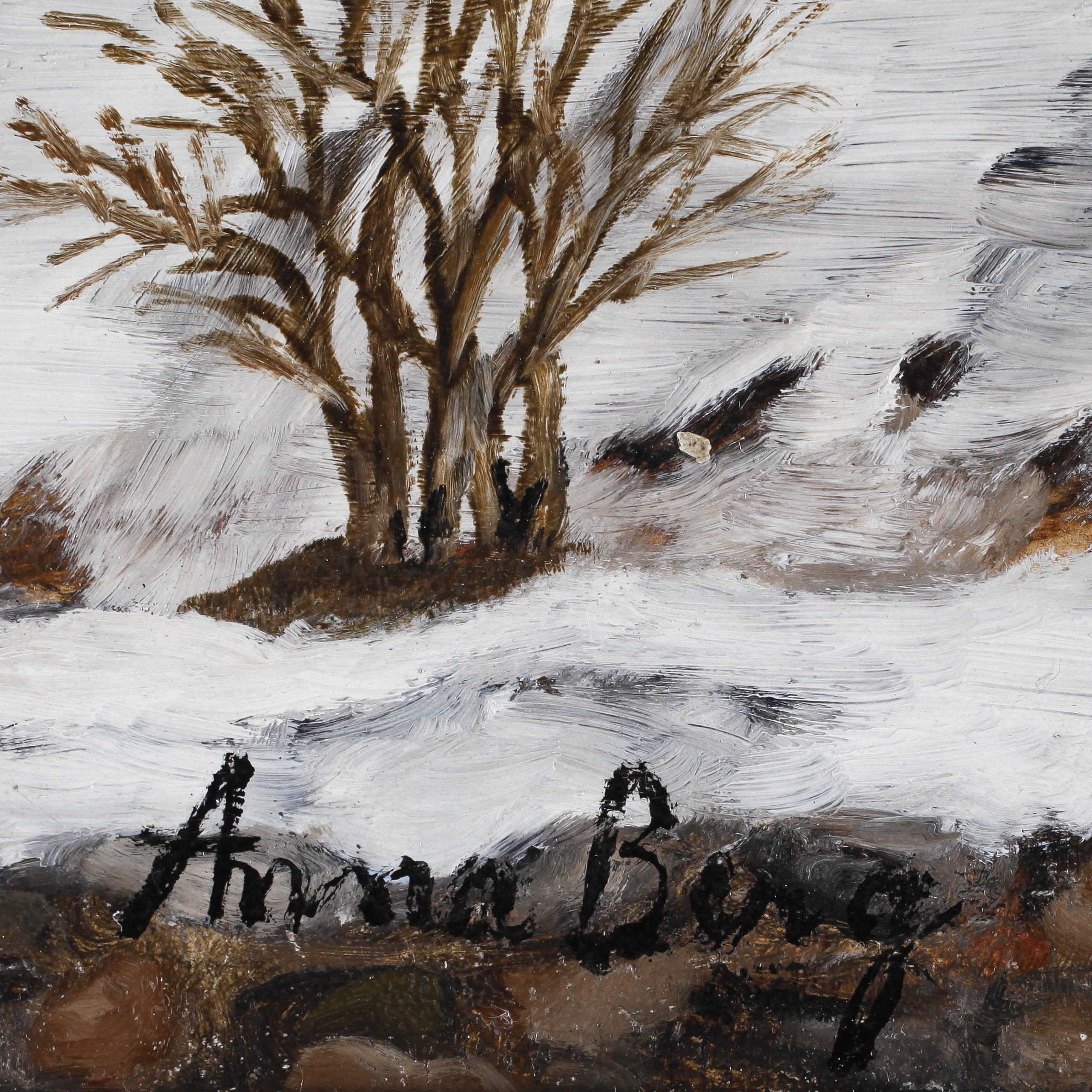 ANNA BERG. Signerad Anna Berg. Olja på duk. - Bukowskis