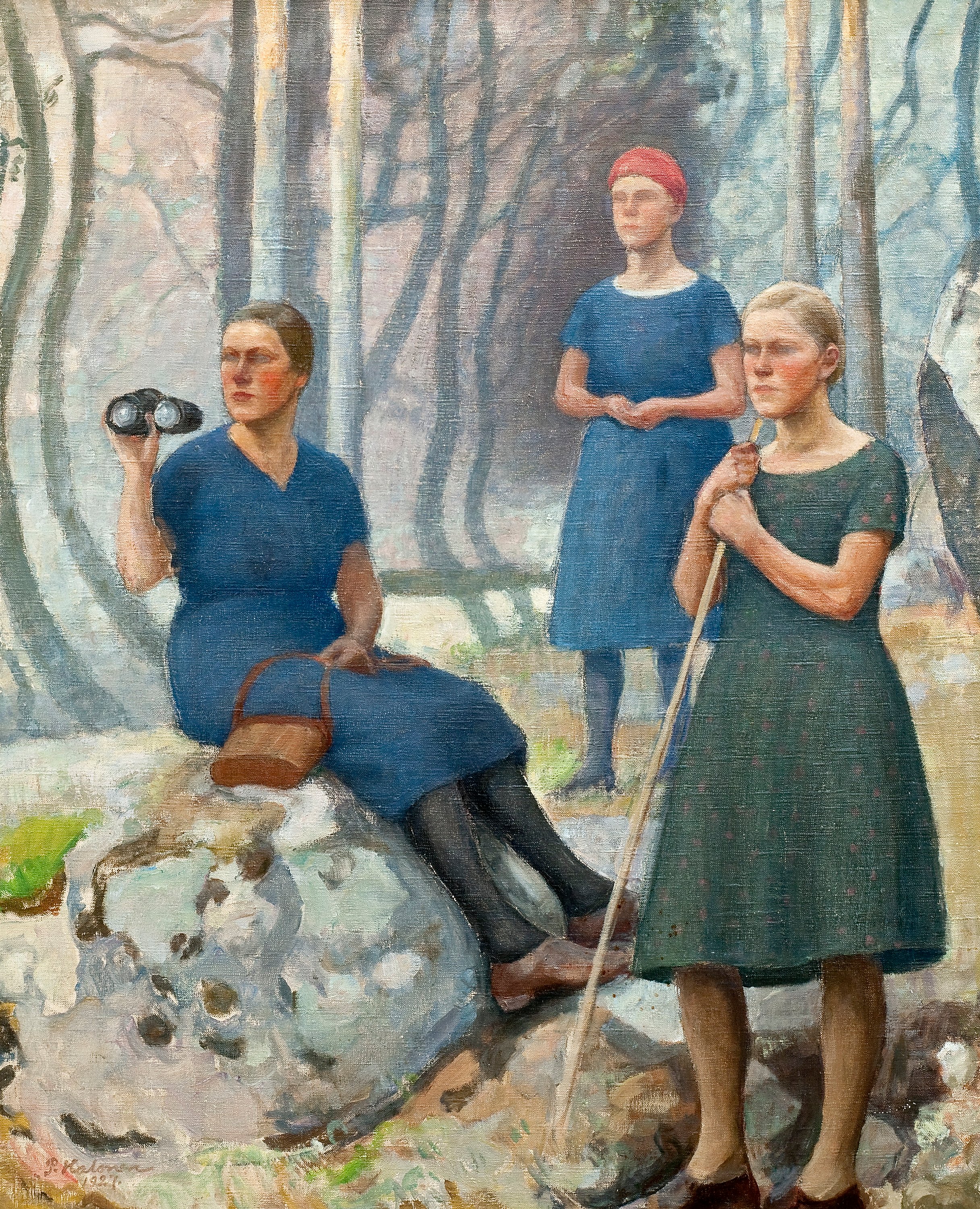 Pekka Halonen, "GIRLS ON EXCURSION". - Bukowskis