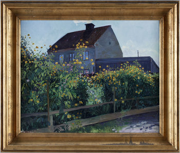 ARTHUR BIANCHINI. Olja på duk. Signerad Arthur Bianchini. - Bukowskis