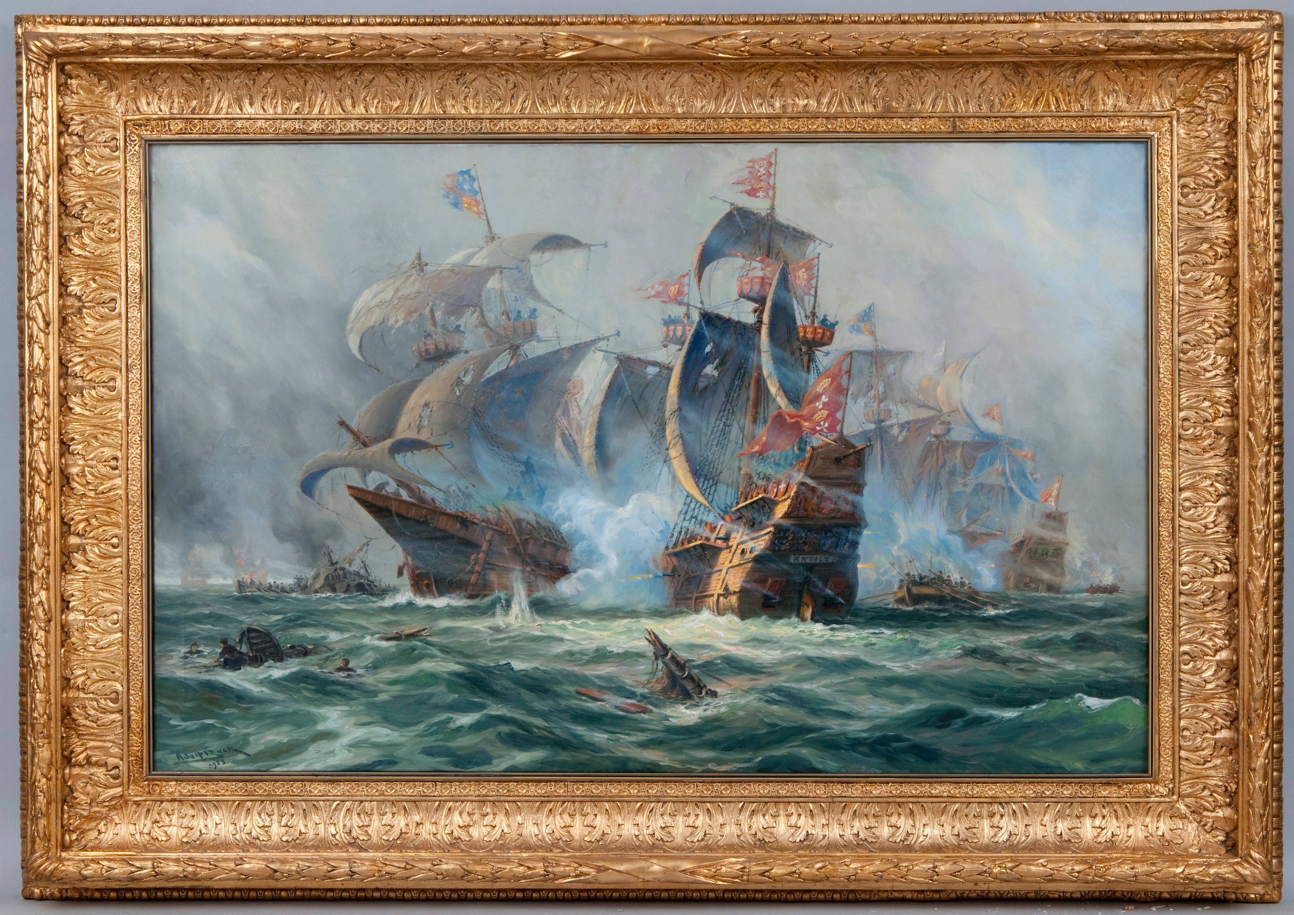 Adolf Bock, SJÖSLAG. - Bukowskis