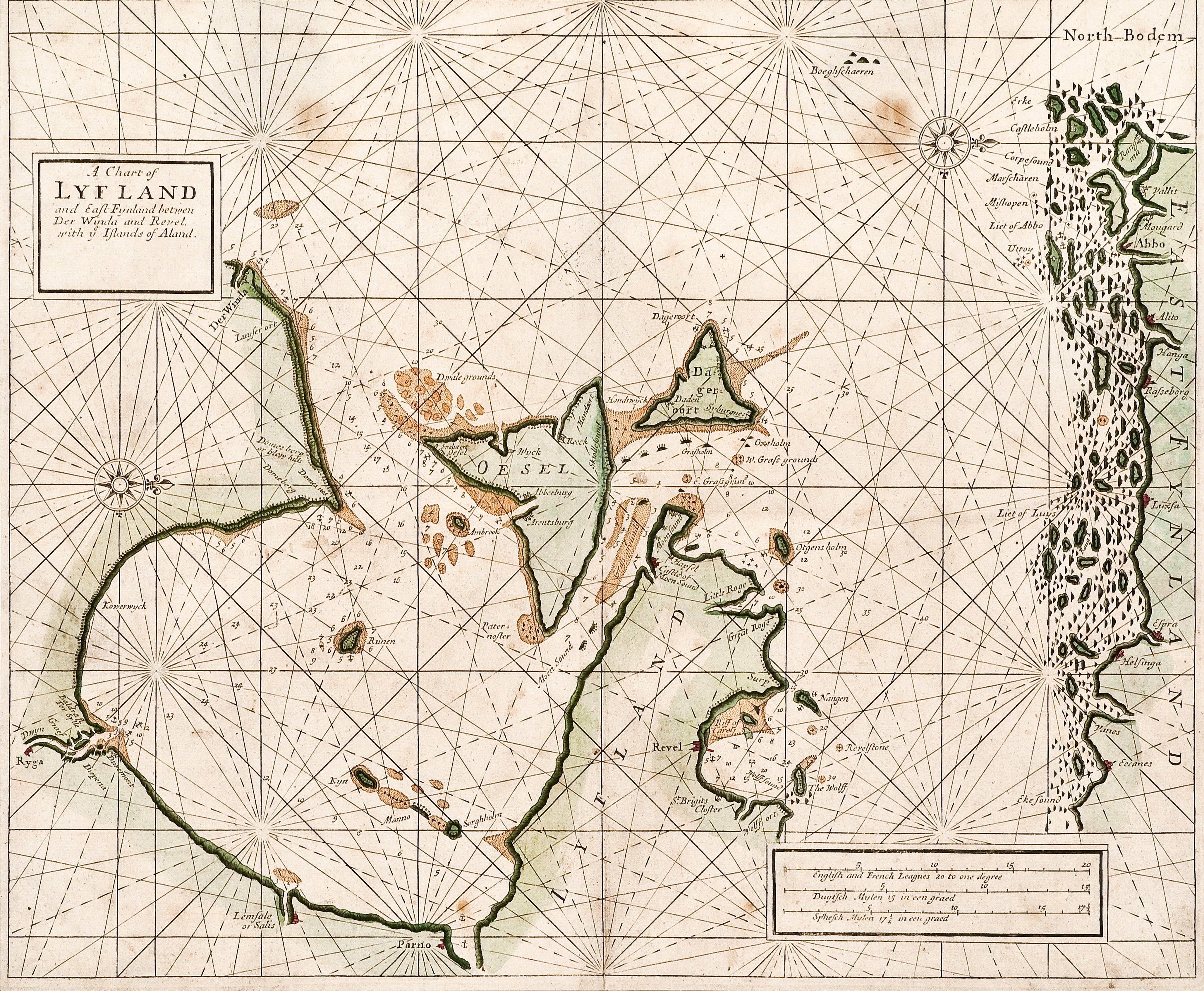 A NAUTICAL CHART. - Bukowskis