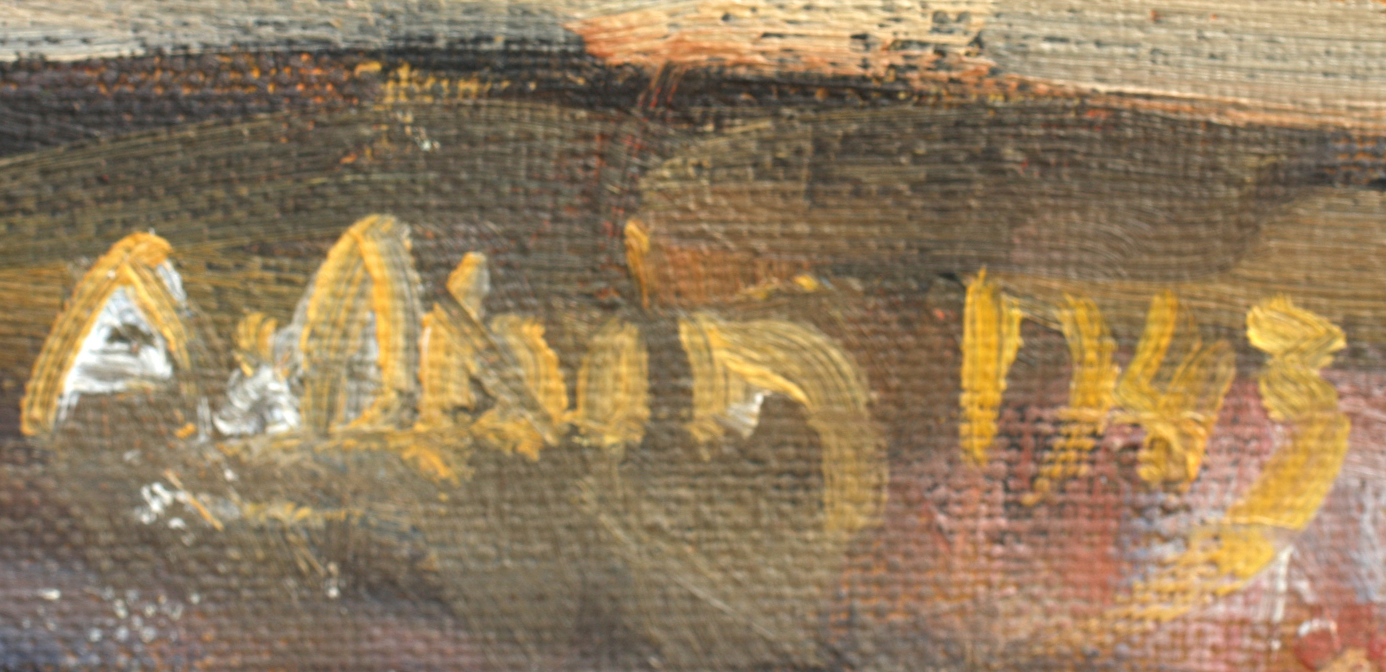 ANDERS OLSON, olja på duk, sign och dat 1943. - Bukowskis