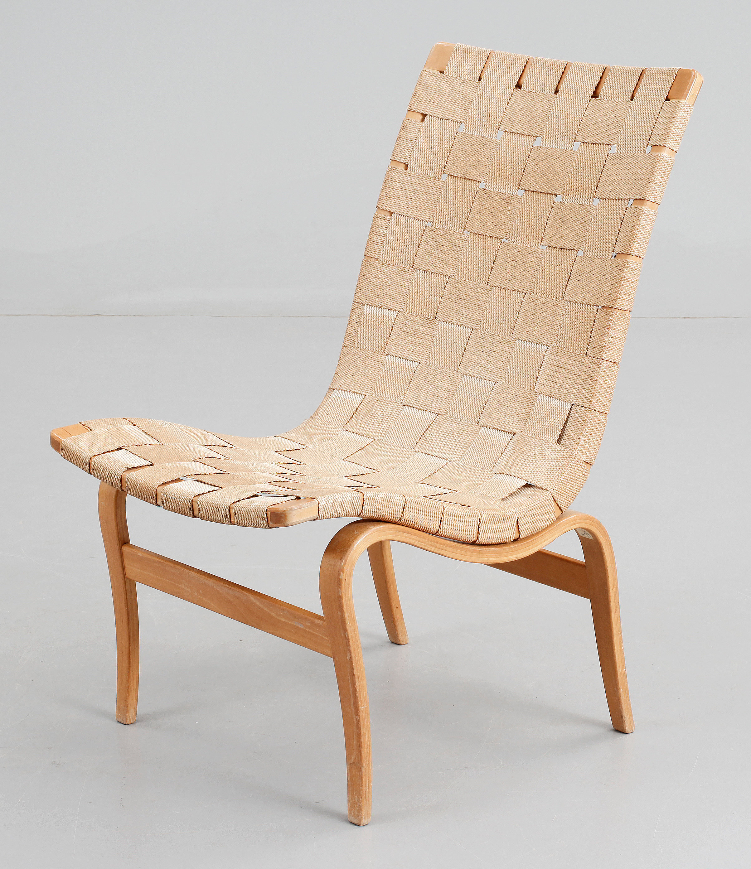 STOL, "Eva", Bruno Mathsson, firma Karl Mathson. - Bukowskis