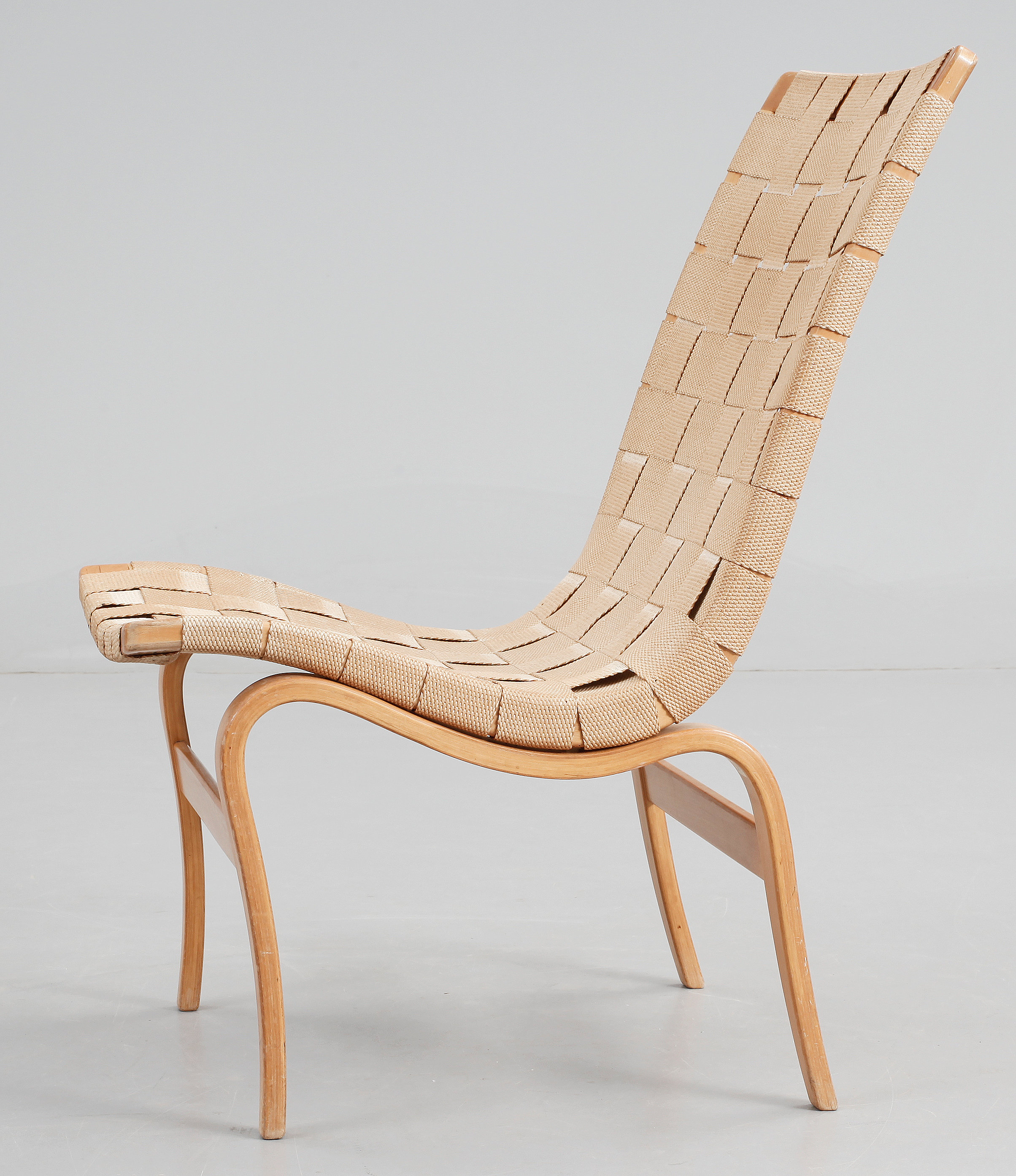 STOL, "Eva", Bruno Mathsson, firma Karl Mathson. - Bukowskis