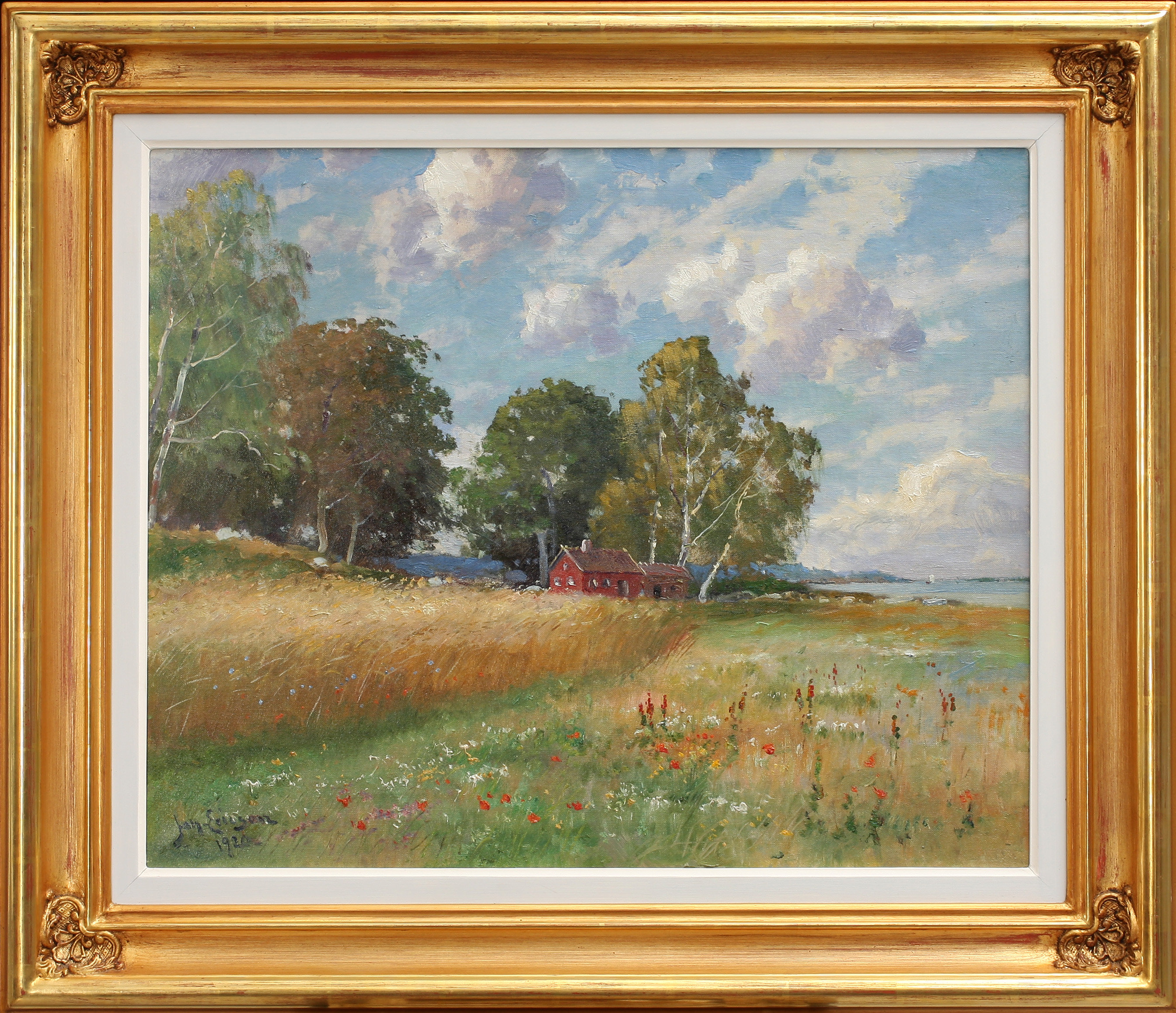 JOHAN ERICSON, olja på duk, sign o dat 1920. - Bukowskis