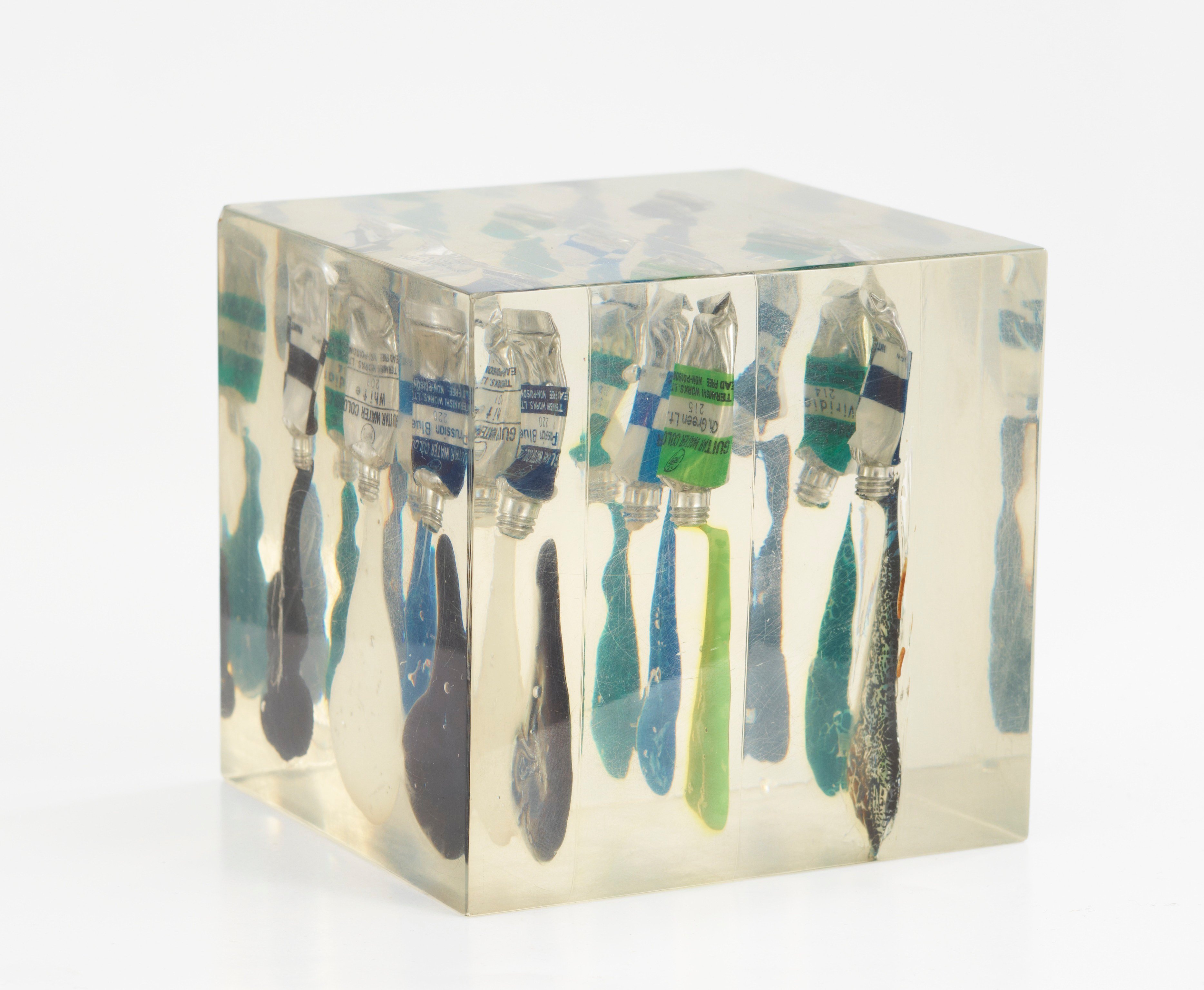 Arman (Armand Pierre Fernandez), Accumulation with color tubes. - Bukowskis