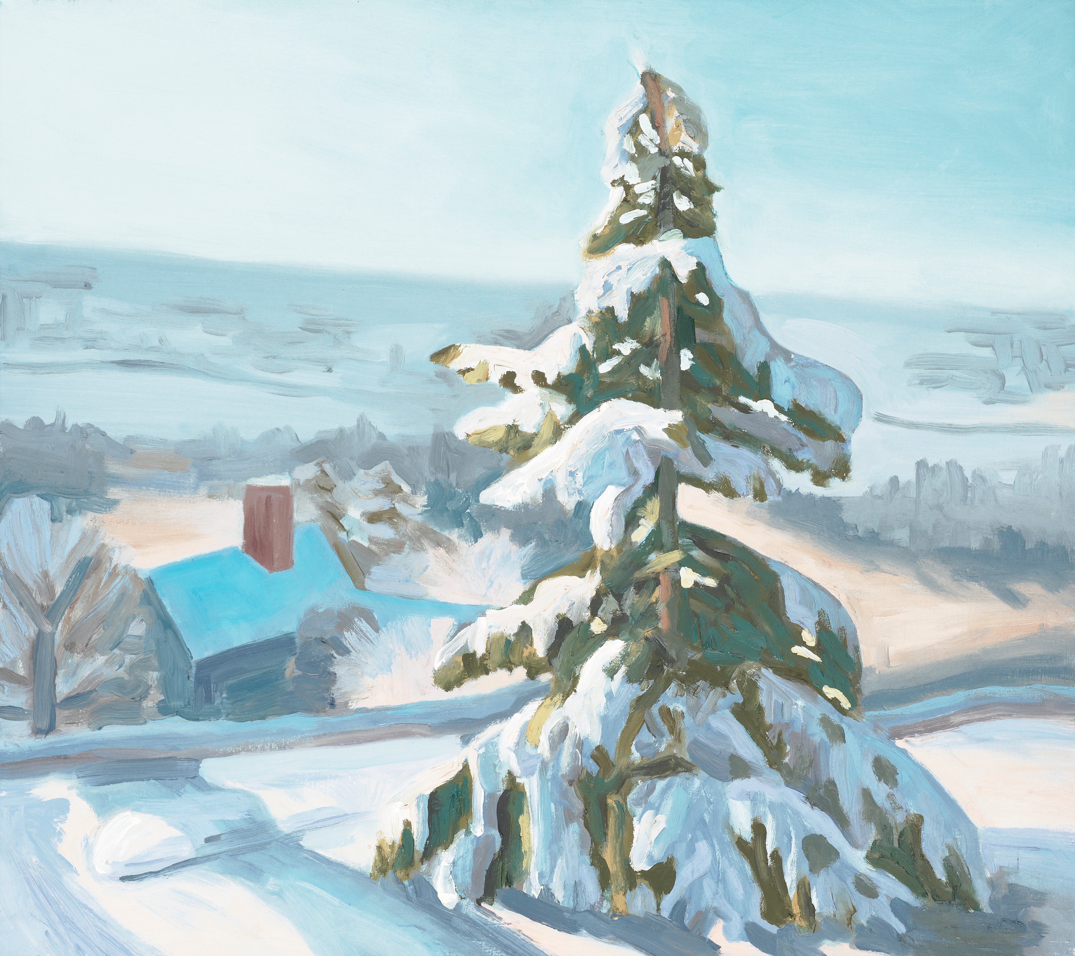 Edward Jarvis, "Snötall". - Bukowskis