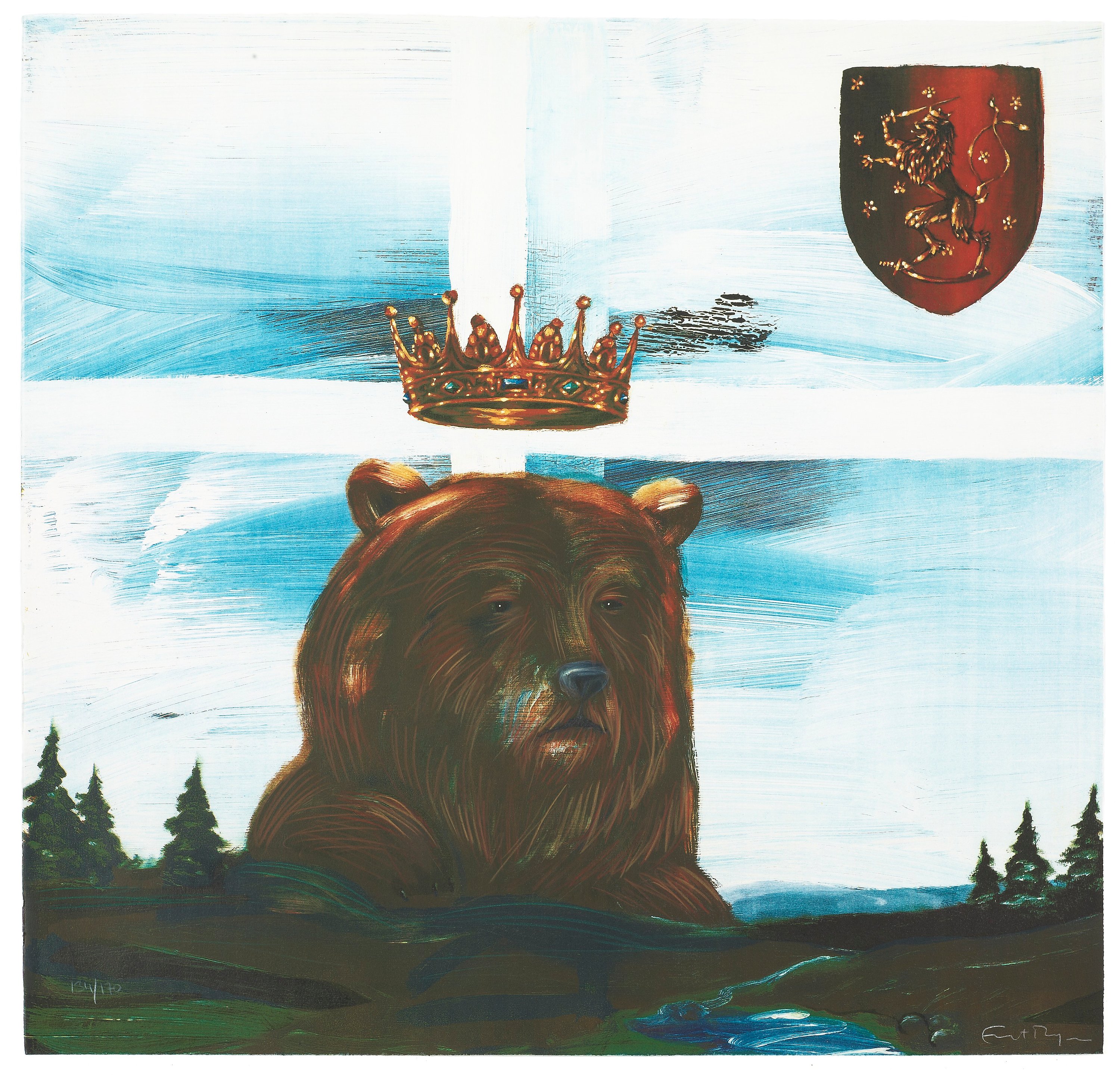 Ernst Billgren, "Vårt land". - Bukowskis