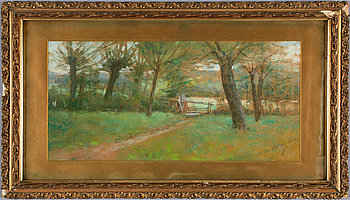 ANNA NORDGREN, pastell, sign. - Bukowskis