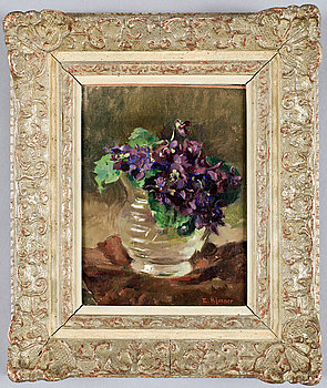 ESTHER KJERNER, olja på duk, sign. - Bukowskis