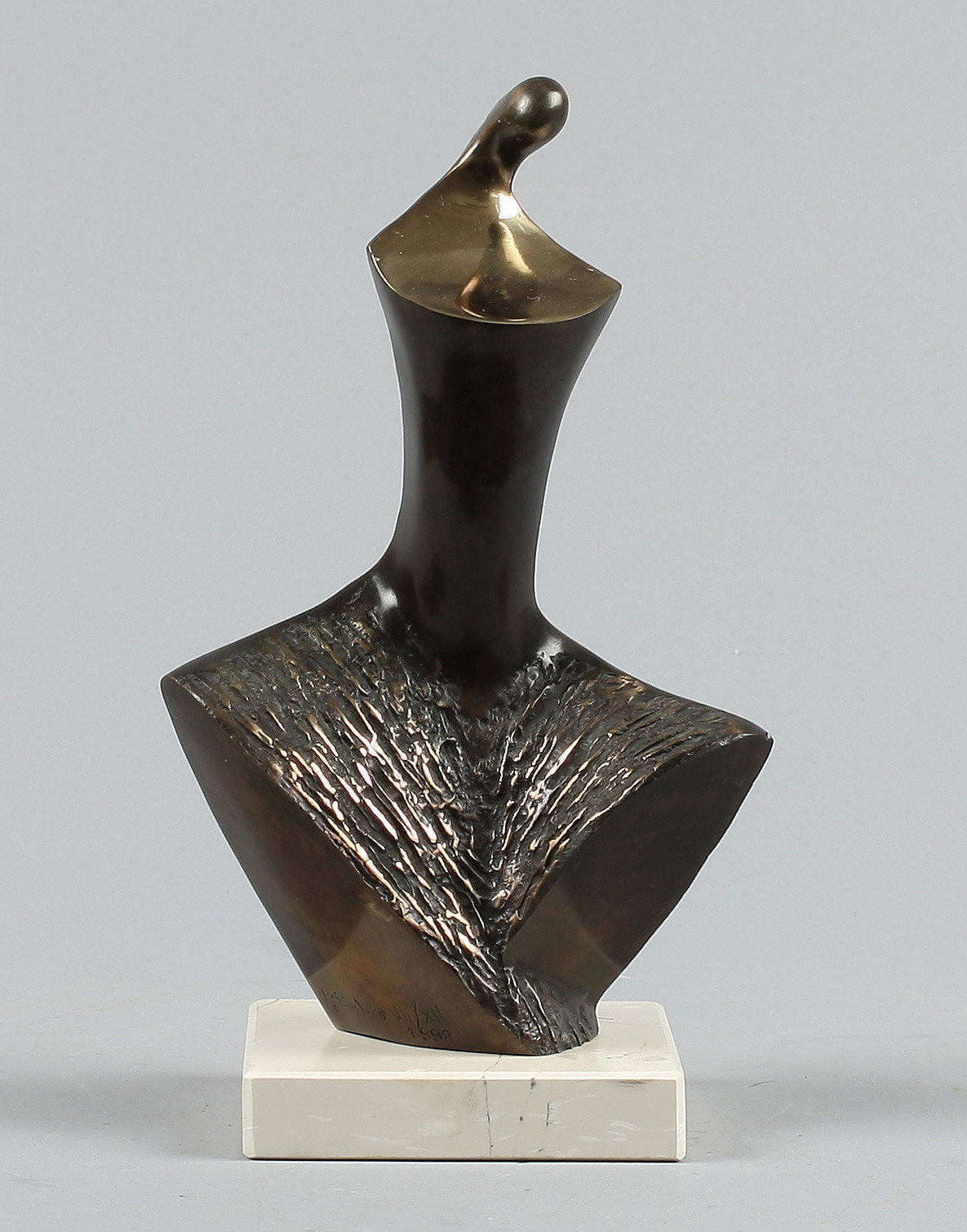 STAN WYS, skulptur, brons, sign, dat 1998 o numr VII/XII. - Bukowskis