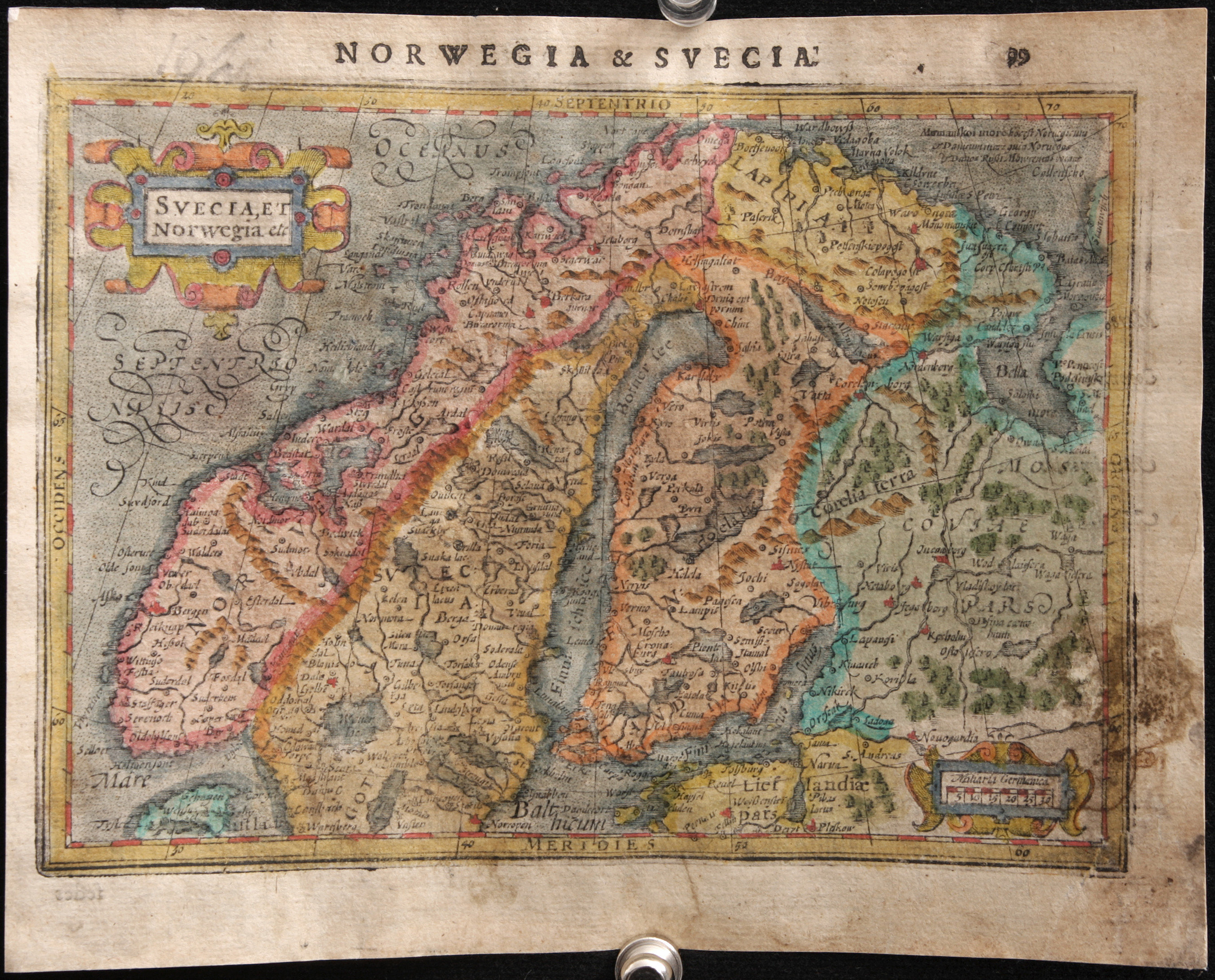 KARTOR, 2 st, Mercator 1621. - Bukowskis