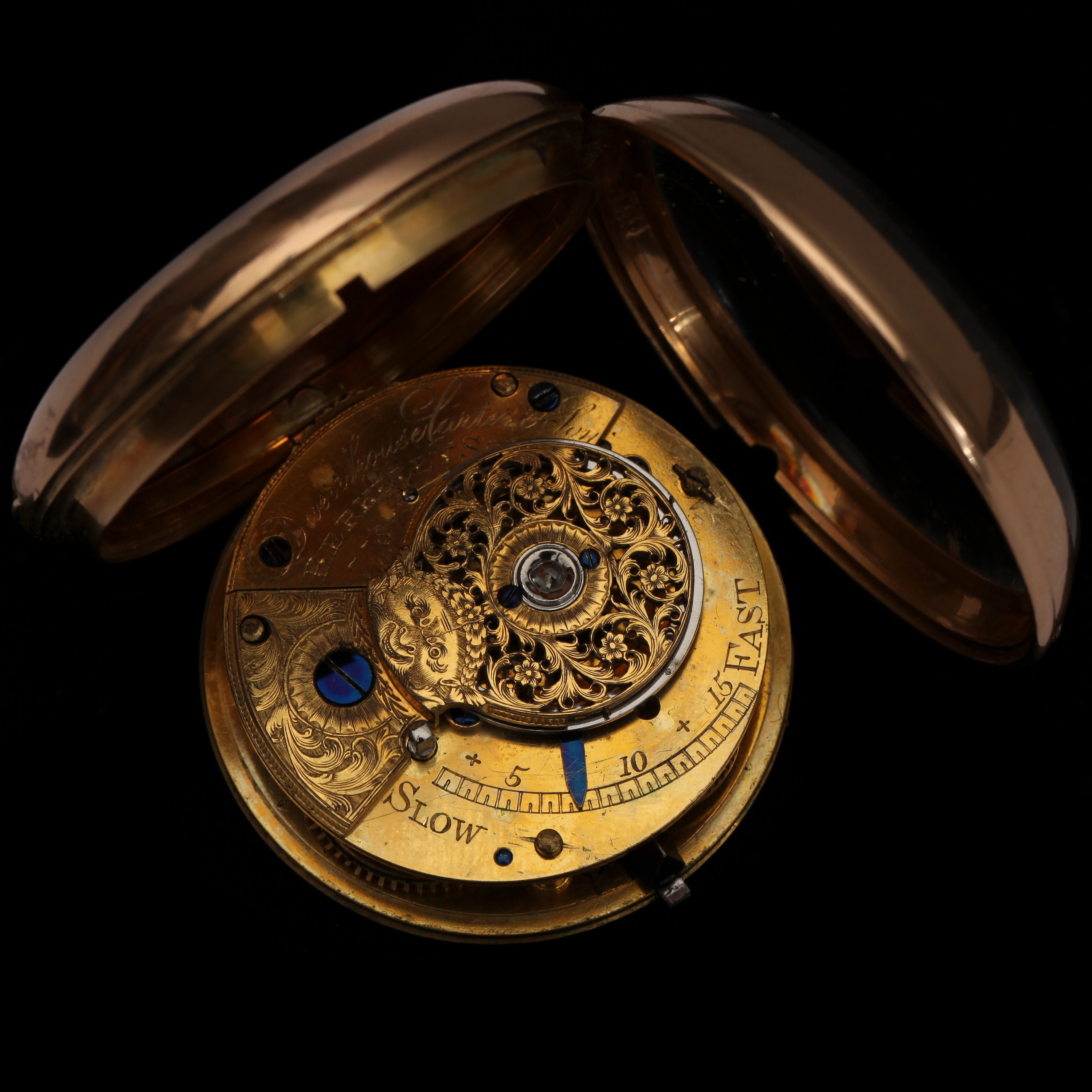 HERRFICKUR, guld. Spindelgång, Dwerrihouse Carter. - Bukowskis