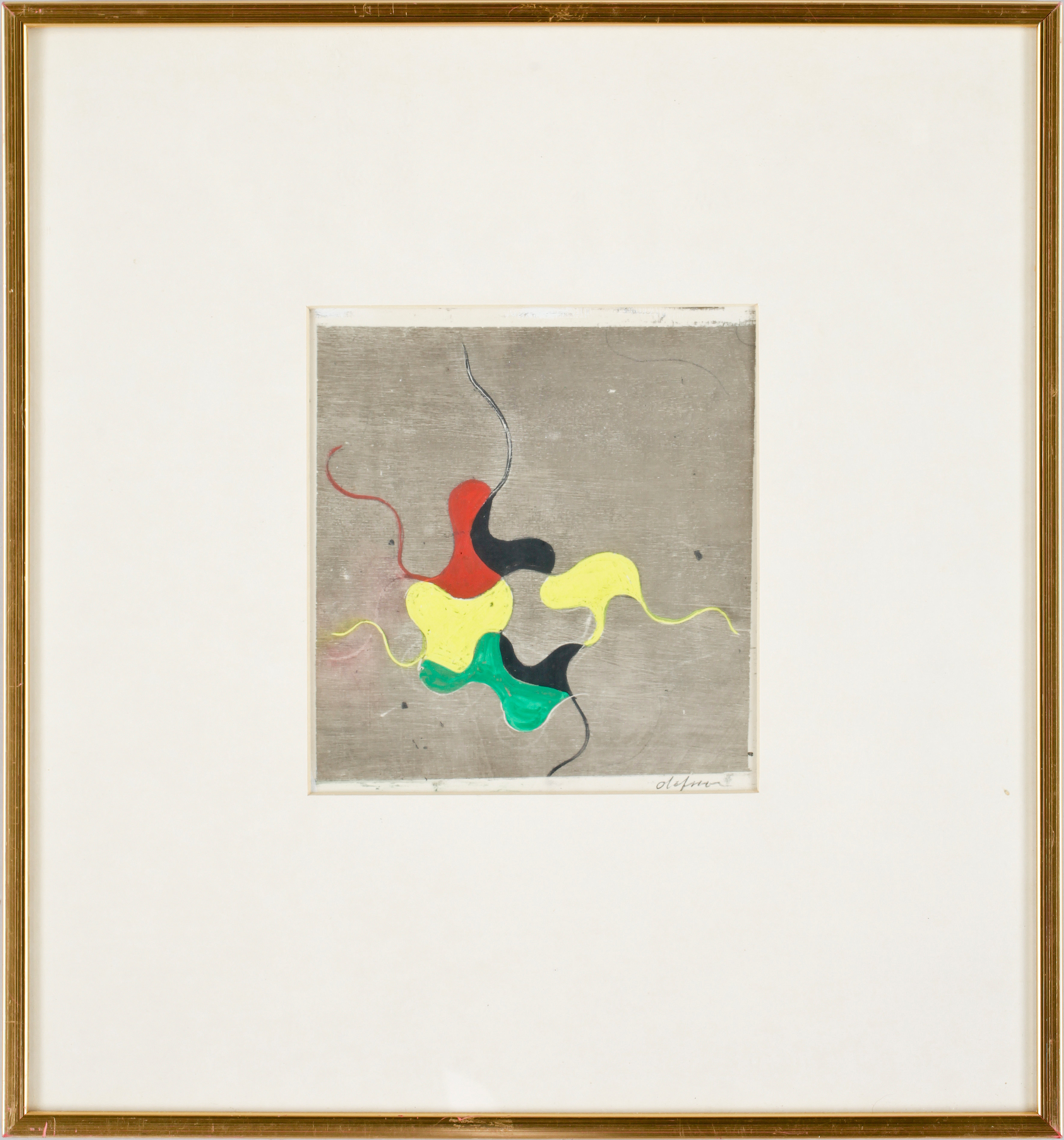 PIERRE OLOFSSON, blandteknik. Sign. - Bukowskis