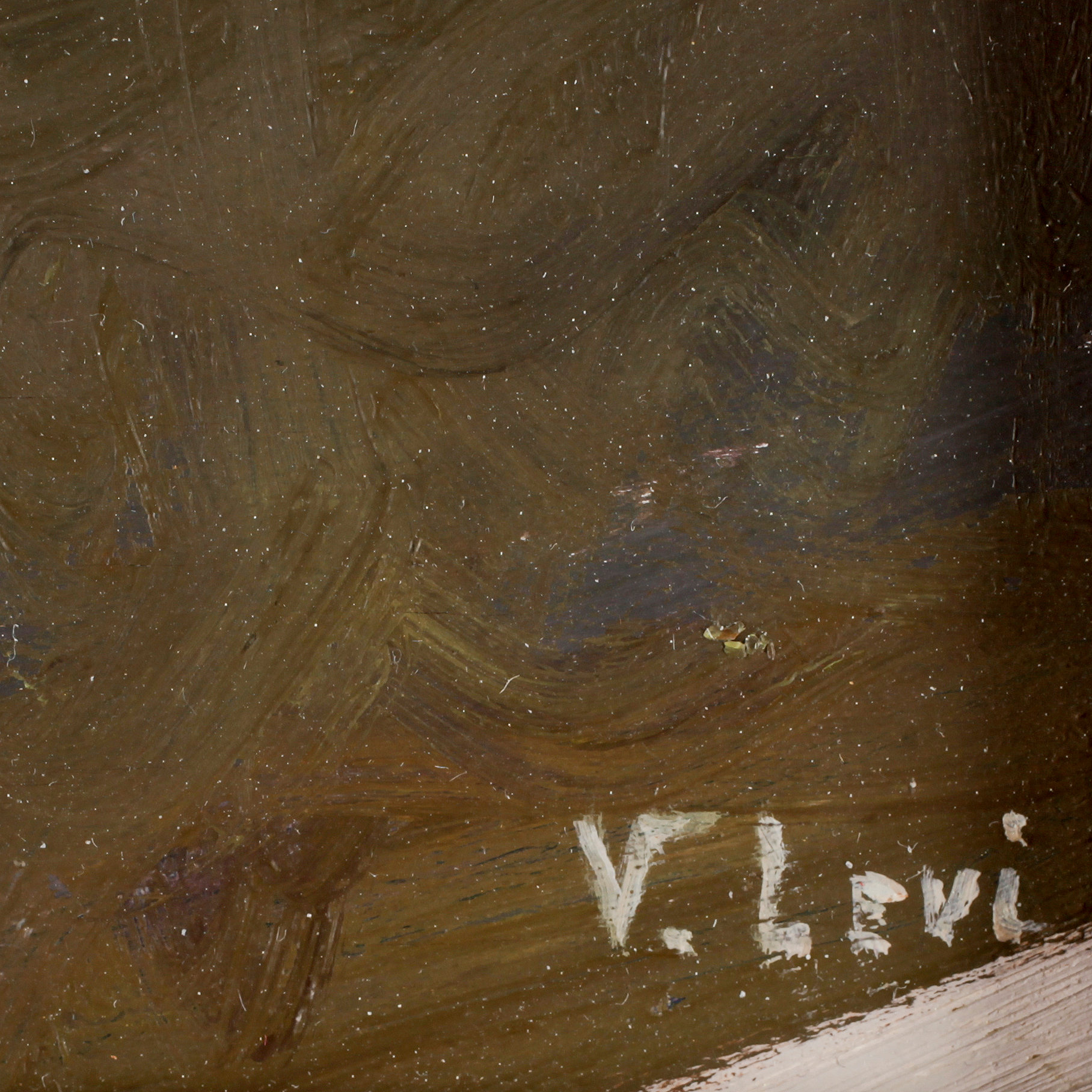 VASILI LEVI, olja på pannå. Sign. - Bukowskis