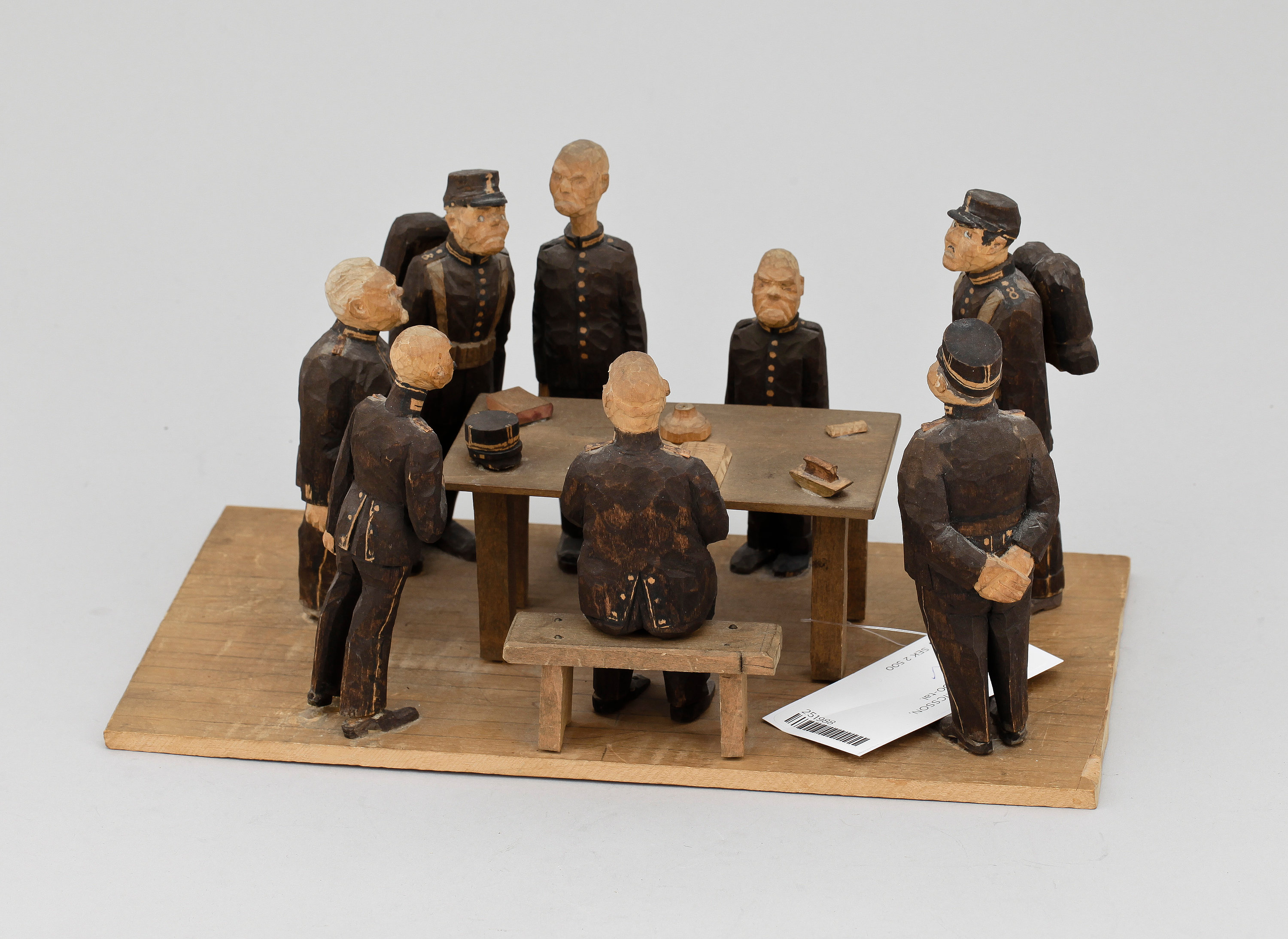 AXEL ERICSSON, träskulptur, 1900-tal. - Bukowskis