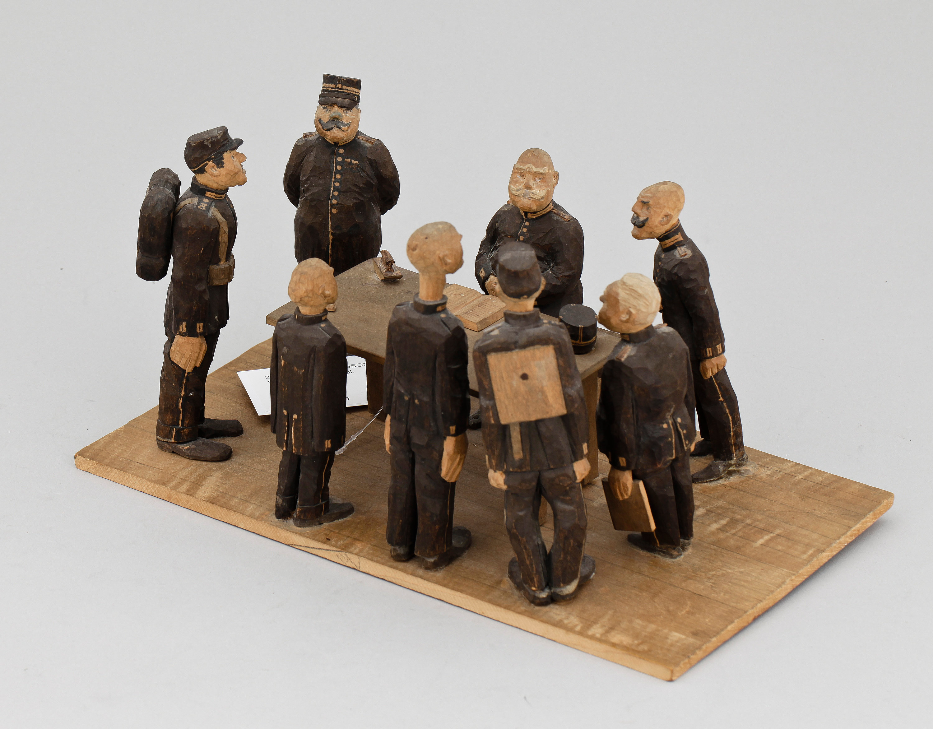 AXEL ERICSSON, träskulptur, 1900-tal. - Bukowskis