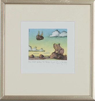 NAVITROLLA, LITOGRAFIER 4 st, sign. och numr., dat. 1999 och 2000 ...