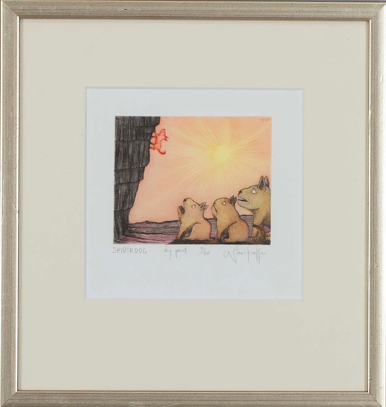 NAVITROLLA, LITOGRAFIER 4 st, sign. och numr., dat. 1996, 1998 och 1999 ...