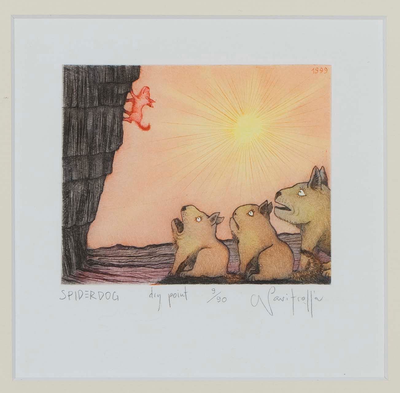 NAVITROLLA, LITOGRAFIER 4 st, sign. och numr., dat. 1996, 1998 och 1999 ...