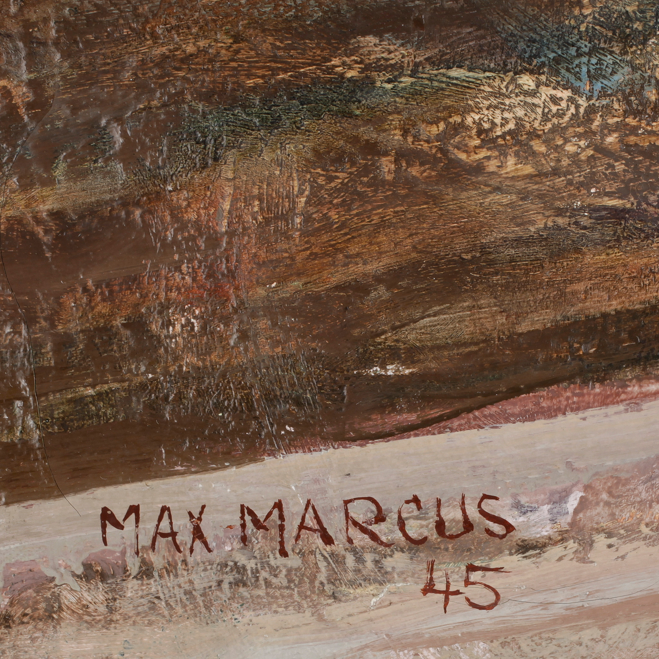 MAX MARCUS, olja på duk, sign o dat 1945. - Bukowskis