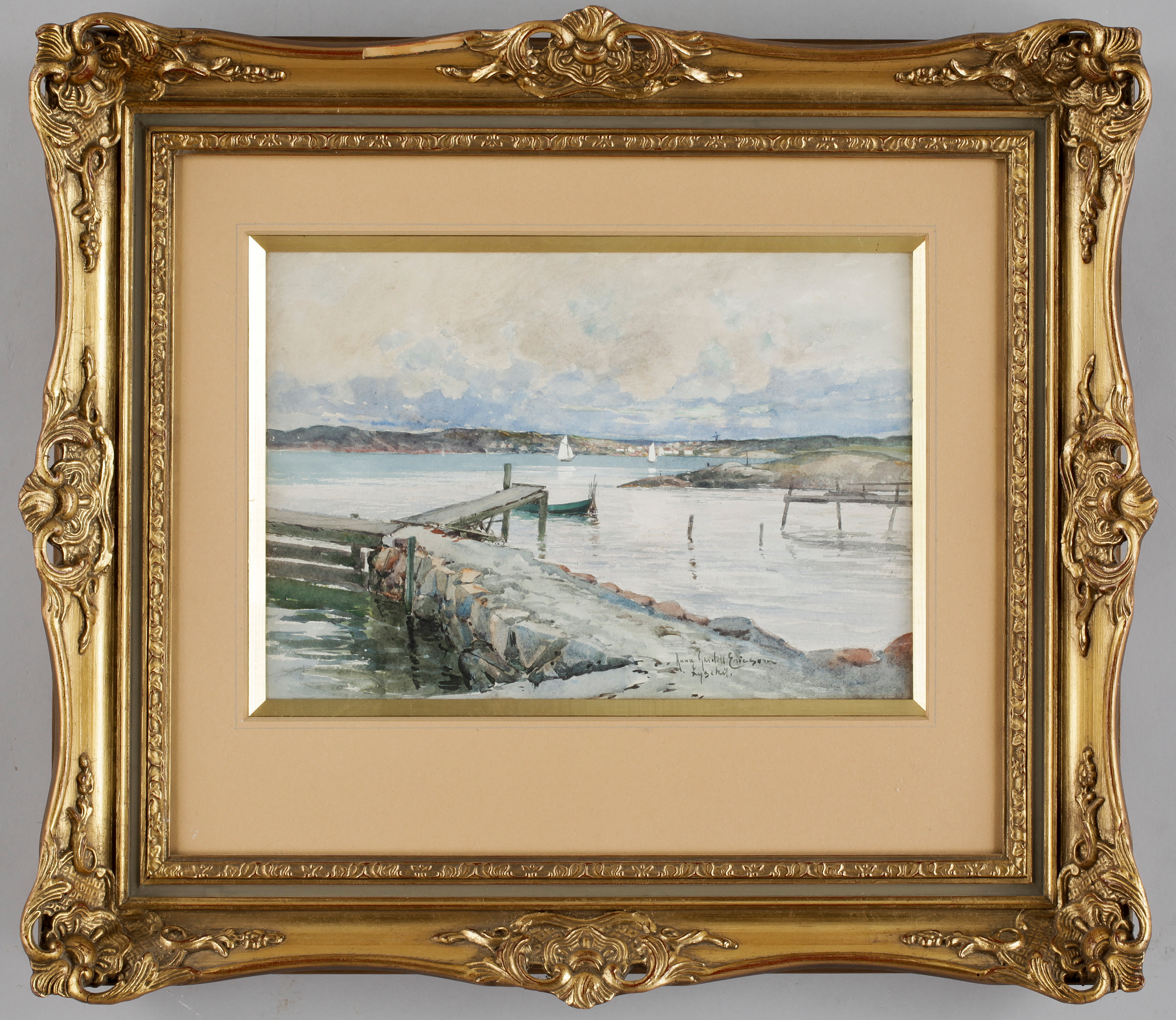 ANNA GARDELL-ERICSON, akvarell, sign. - Bukowskis