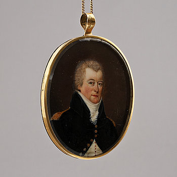 MINIATYRER, 4 st, 1800-tal. Varav två sign. - Bukowskis