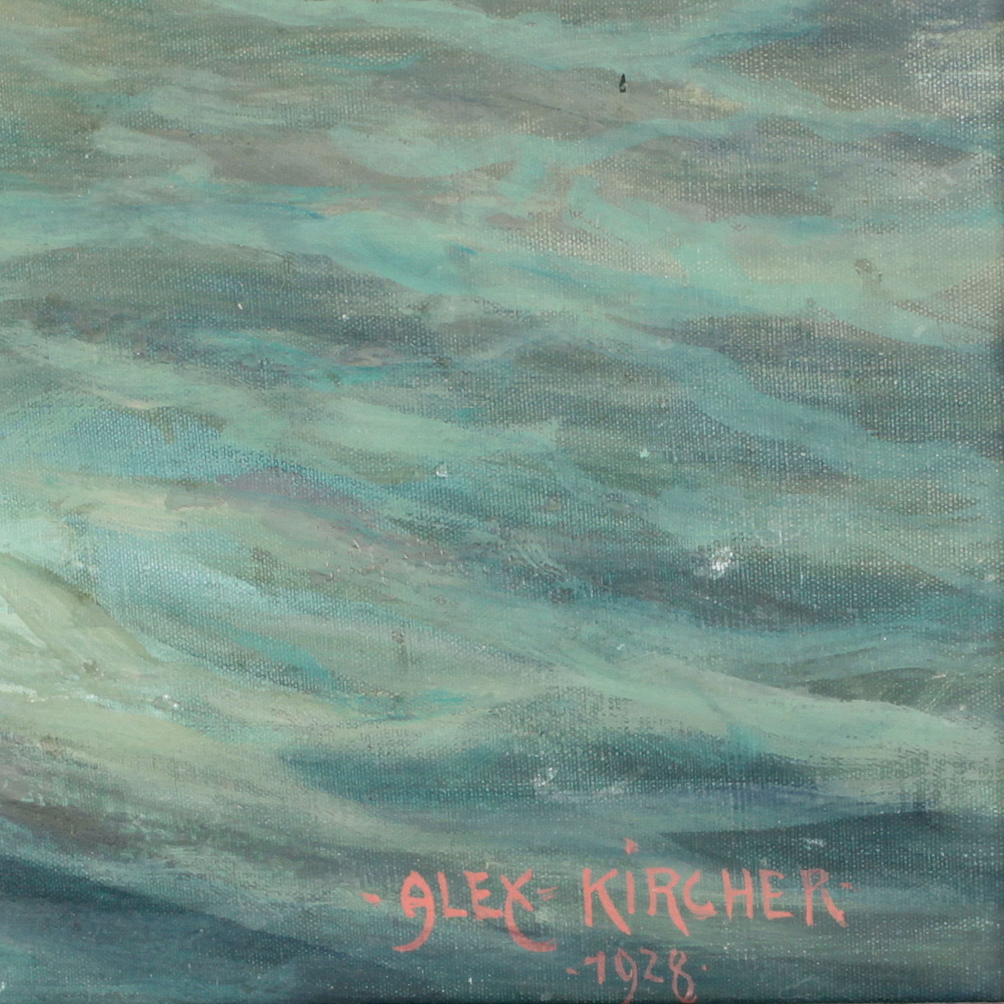 ALEXANDER KIRCHER, olja på duk, sign o dat 1928. - Bukowskis