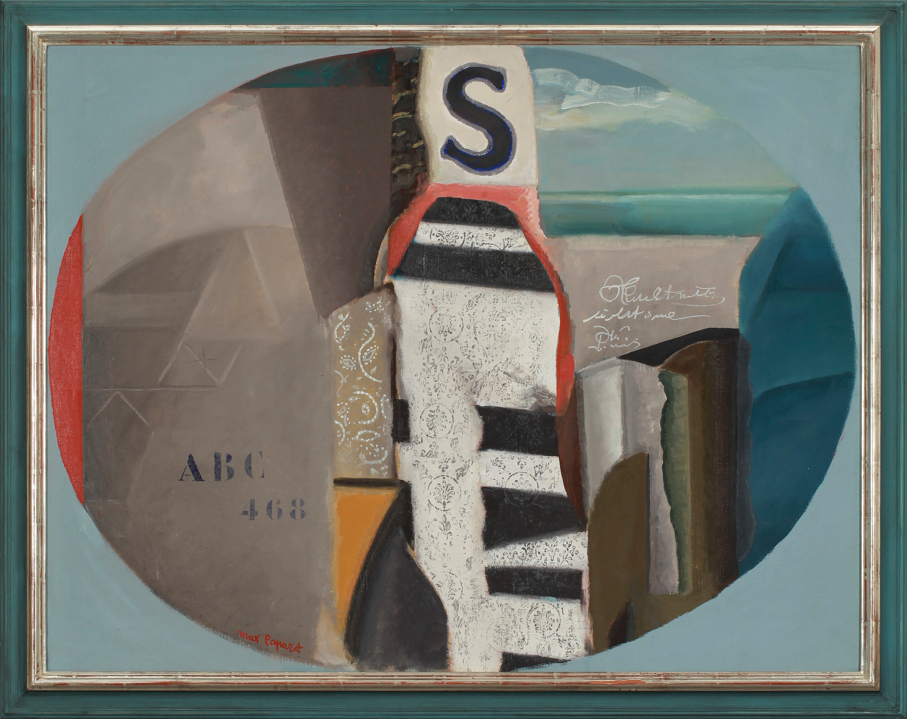 MAX PAPART, olja på duk, sign. - Bukowskis