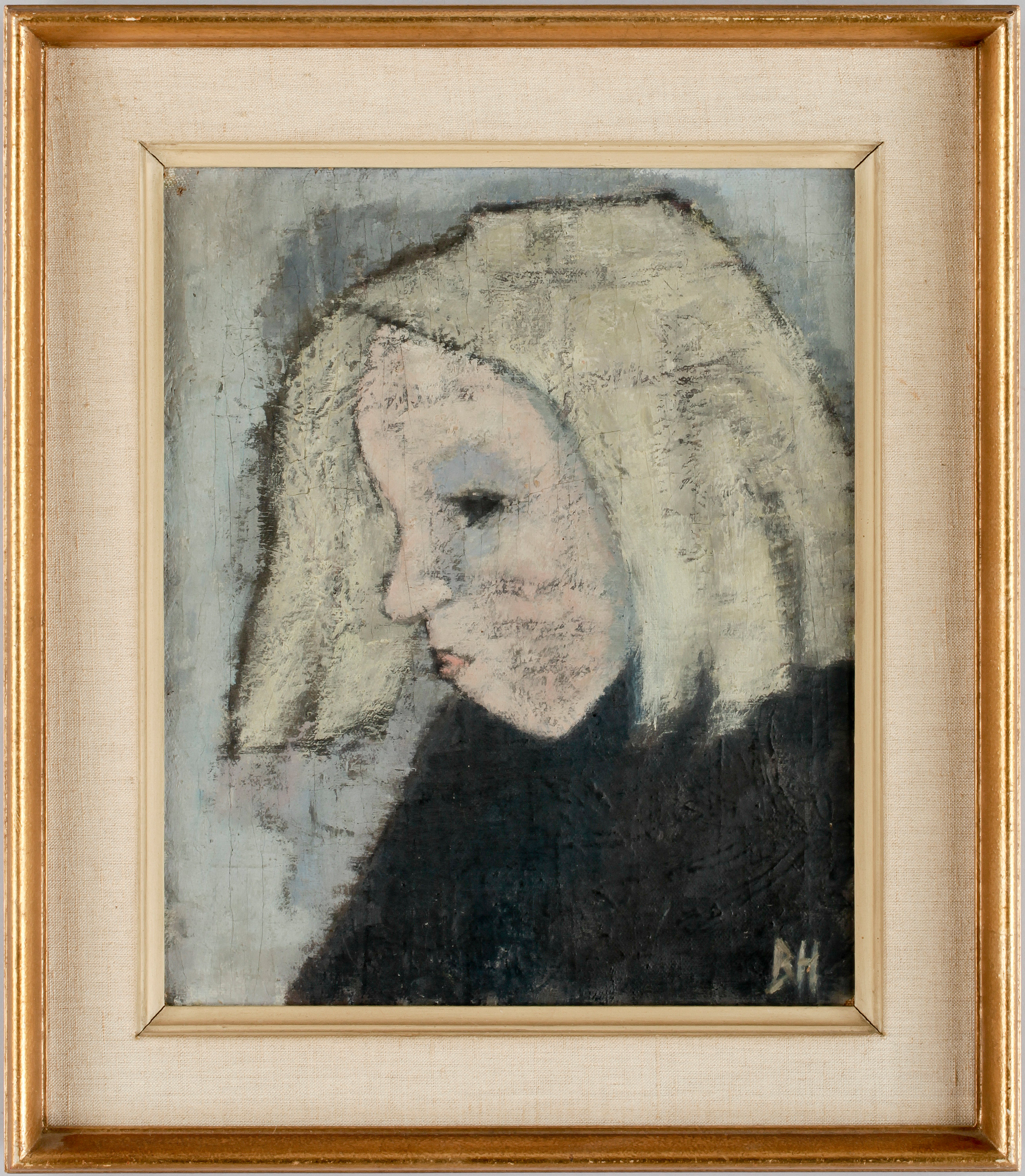 BERTA HANSSON, olja på pannå. Sign. - Bukowskis
