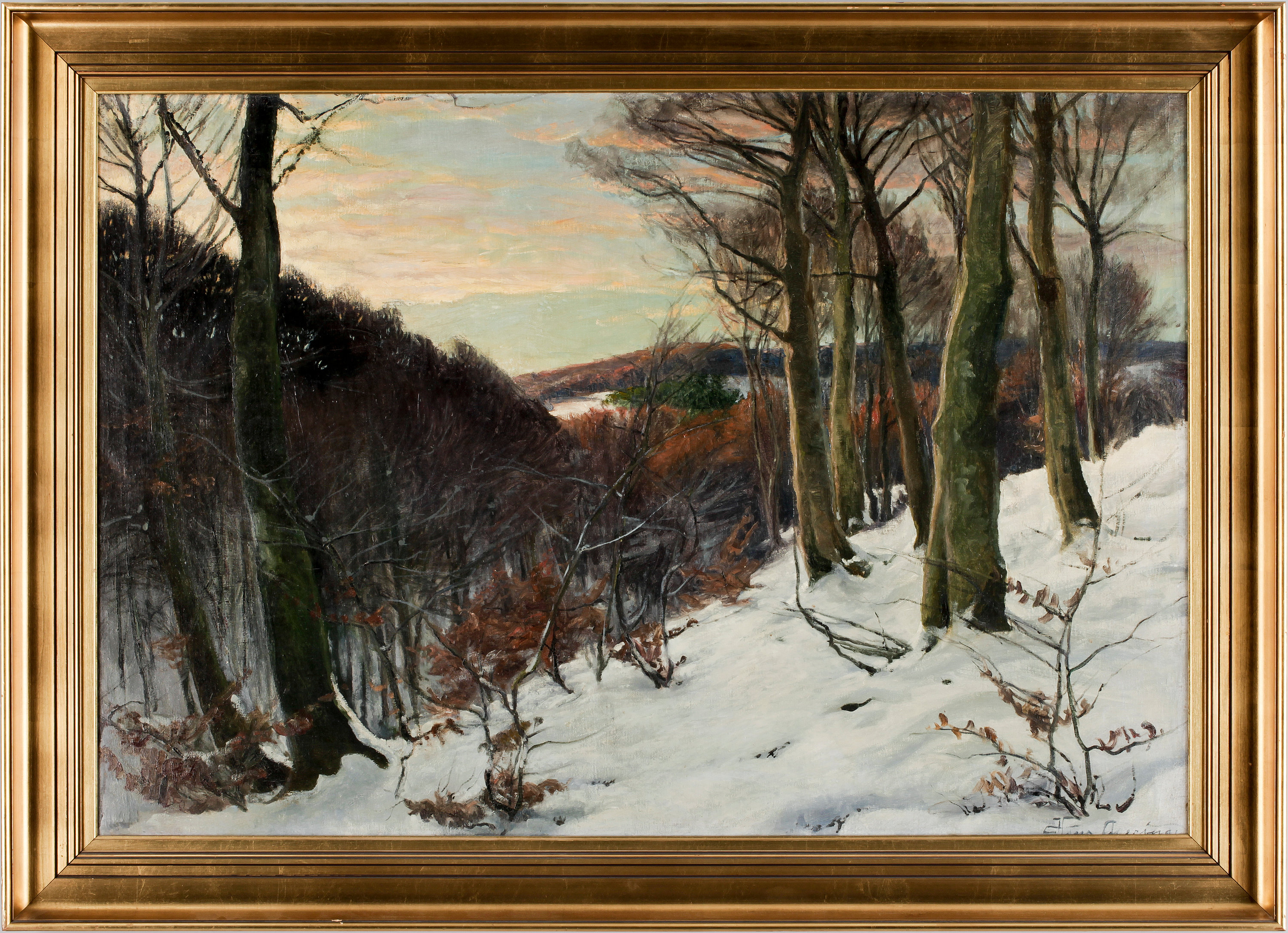 HANS AGERSNAP, olja på duk. Sign. - Bukowskis