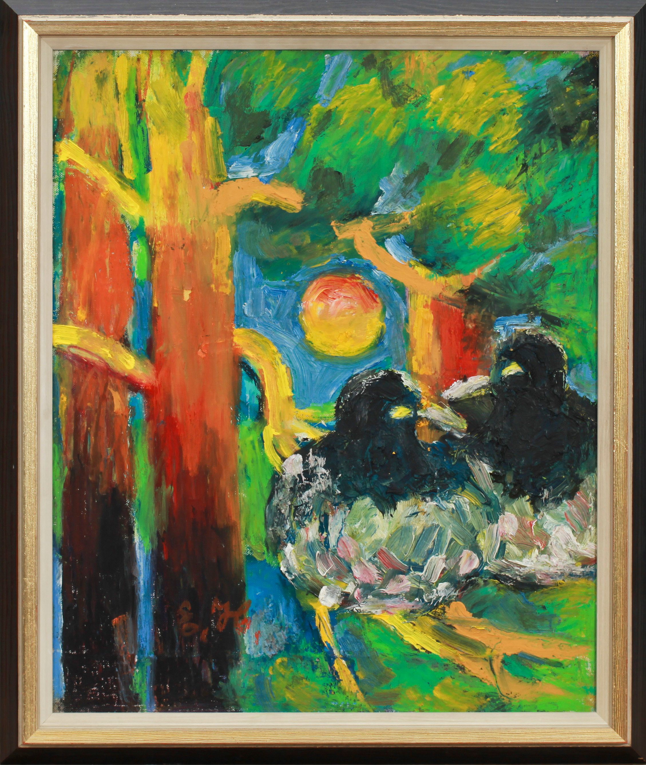 ESTER HENNING, olja på duk, monogramsign. - Bukowskis