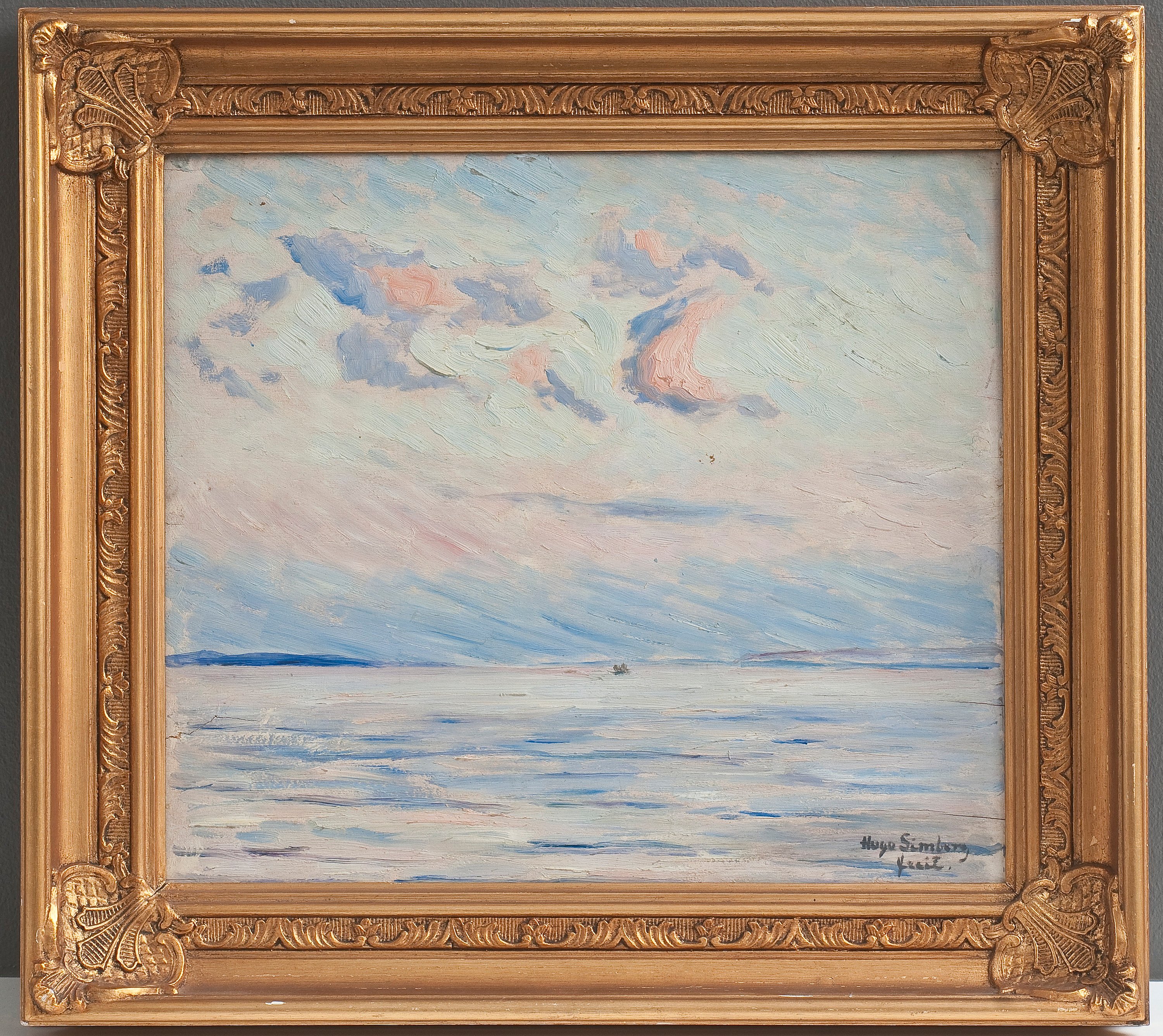 Hugo Simberg, CALM DAY AT SEA. - Bukowskis