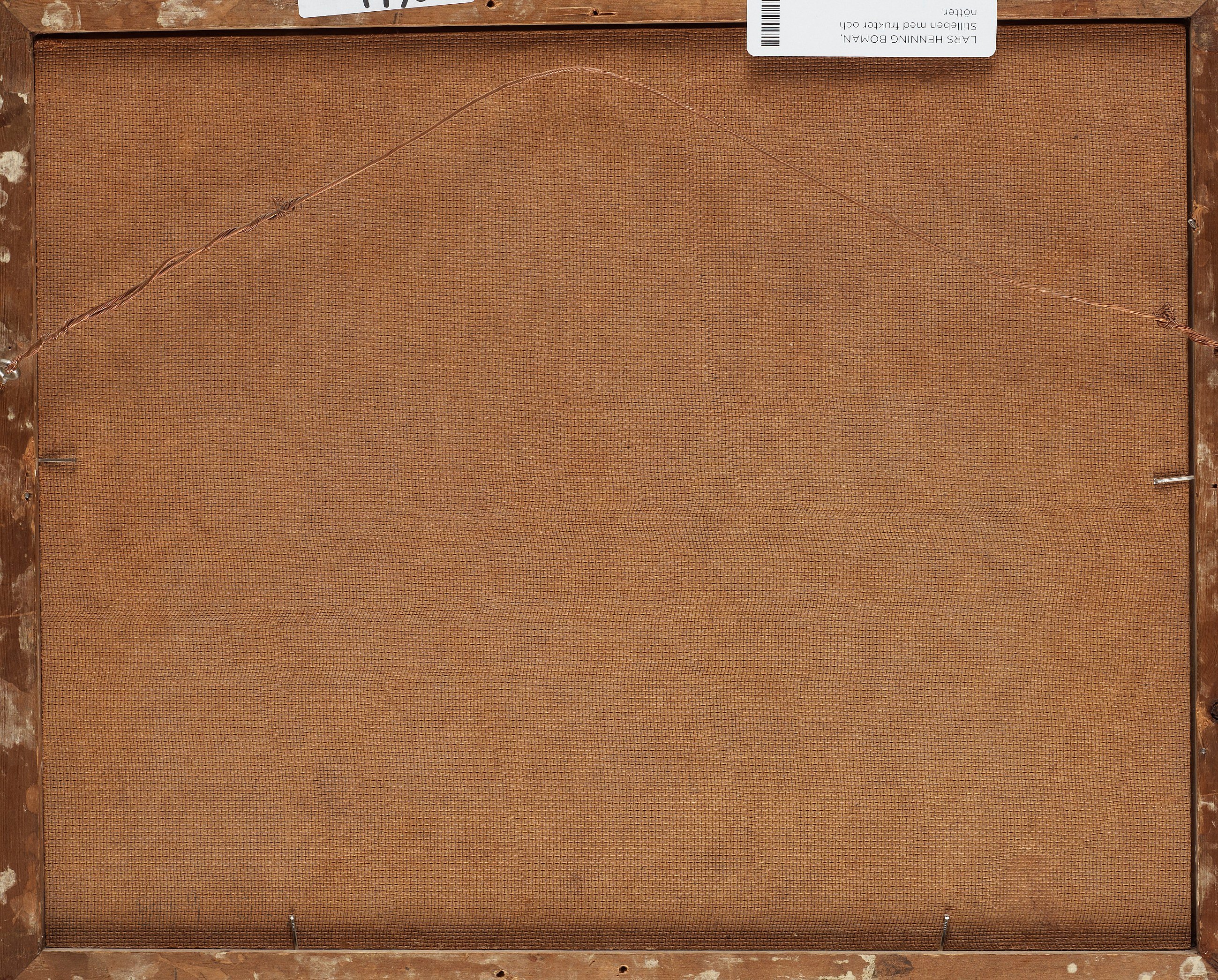 Lars Henning Boman, Still life with fruit and nuts. - Bukowskis