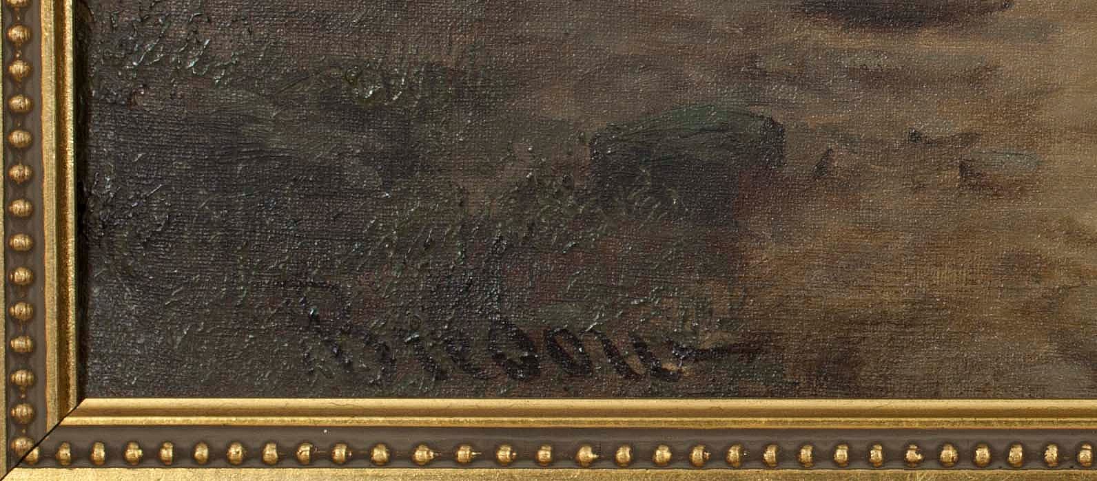 ALBERT BREDOW, Olja på duk, sign. - Bukowskis