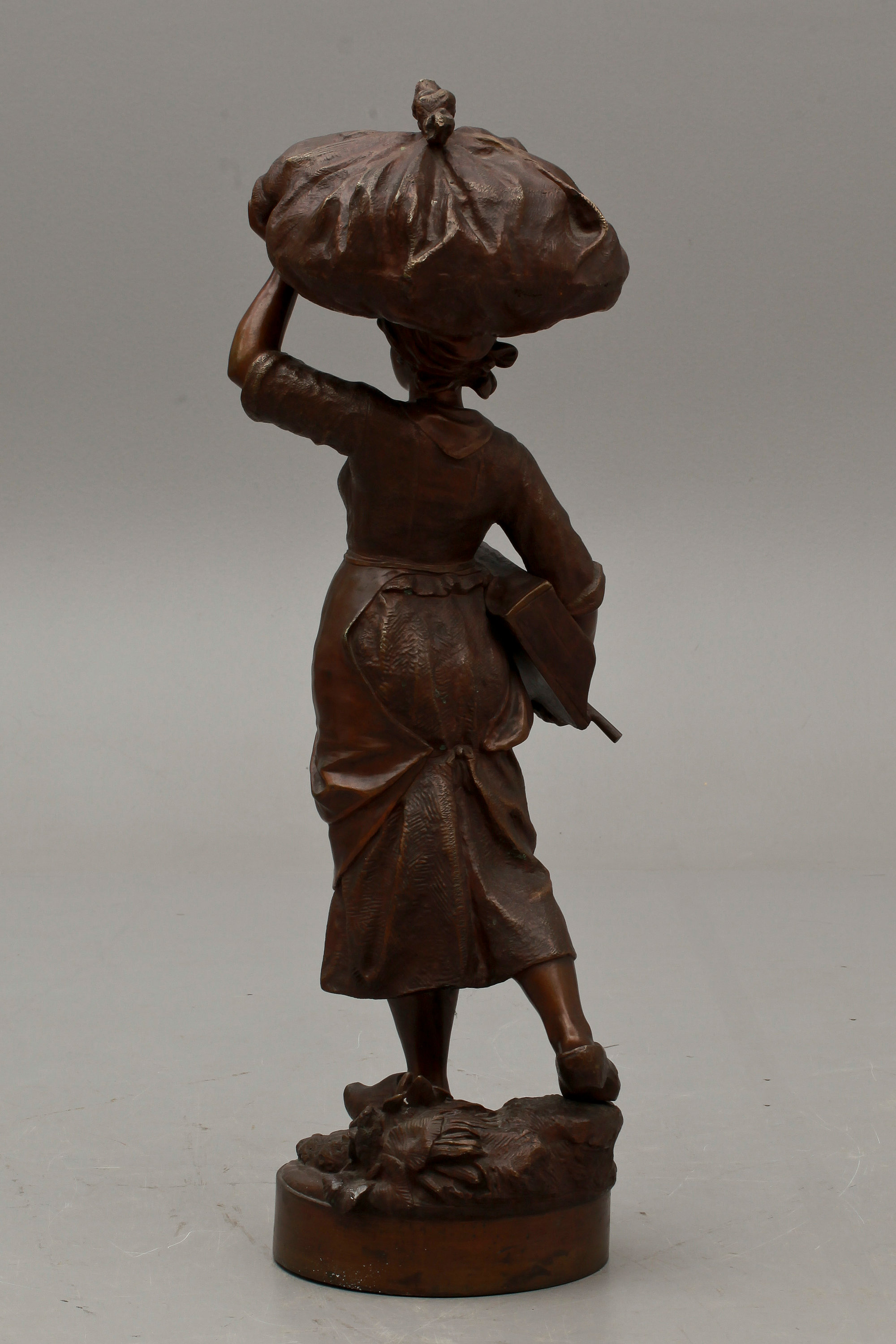 ALFRED PIERRE RICHARD, skulptur, brons, sign. - Bukowskis