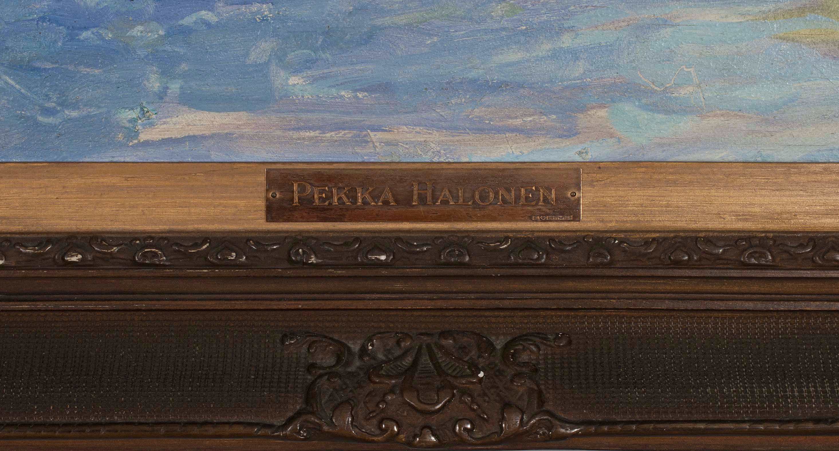 PEKKA HALONEN, SPRING GREEN. - Bukowskis