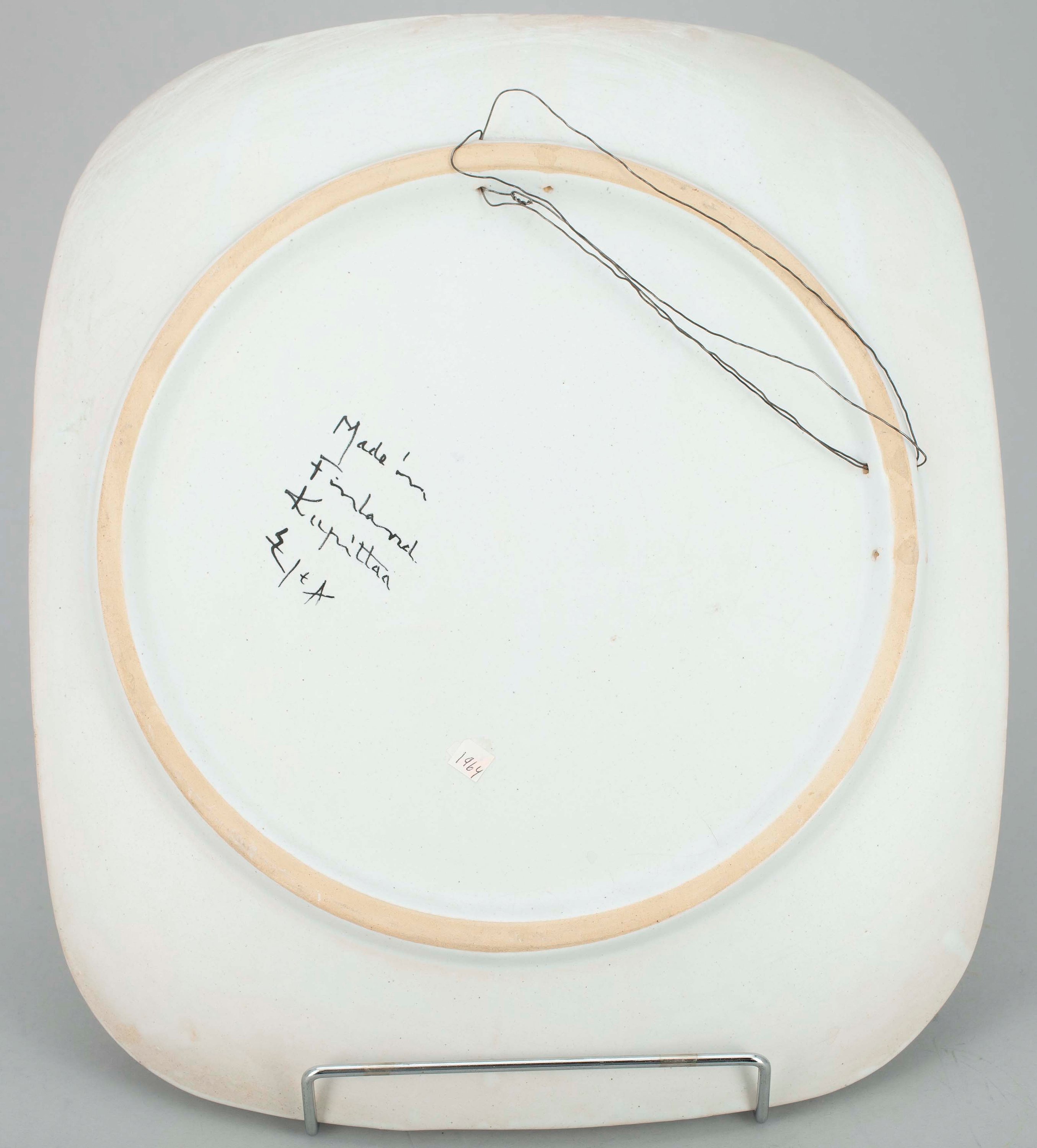 KERAMIKFAT, Laila Zink, Kupittaan Savi, sign, 1960-tal. - Bukowskis