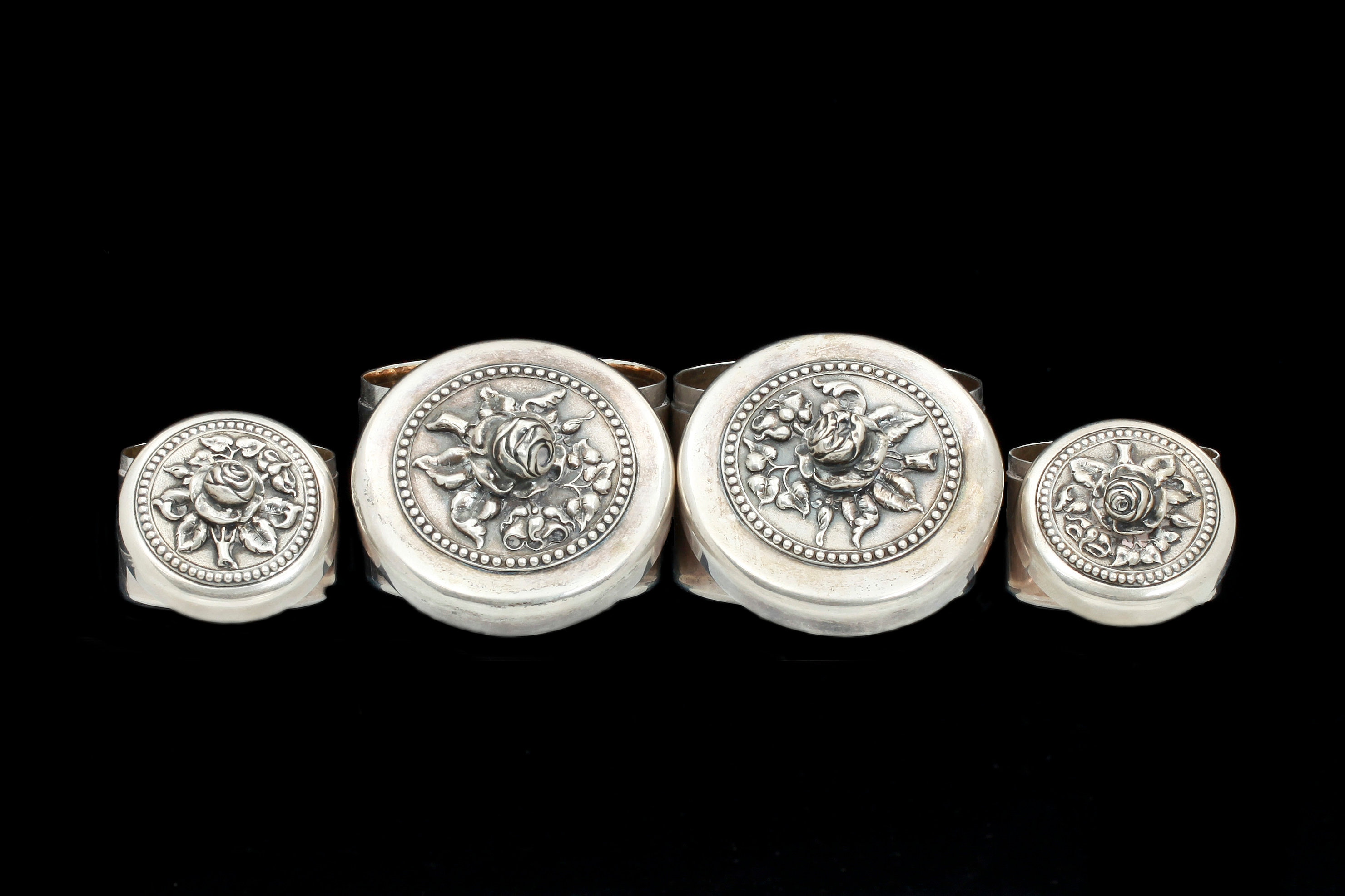 DOSOR, 2+2, silver Gustaf Möllenborg, Stockholm 1871 resp 1894. Tot ...