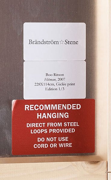 Boo Ritson, "Hitman", 2007. - Bukowskis