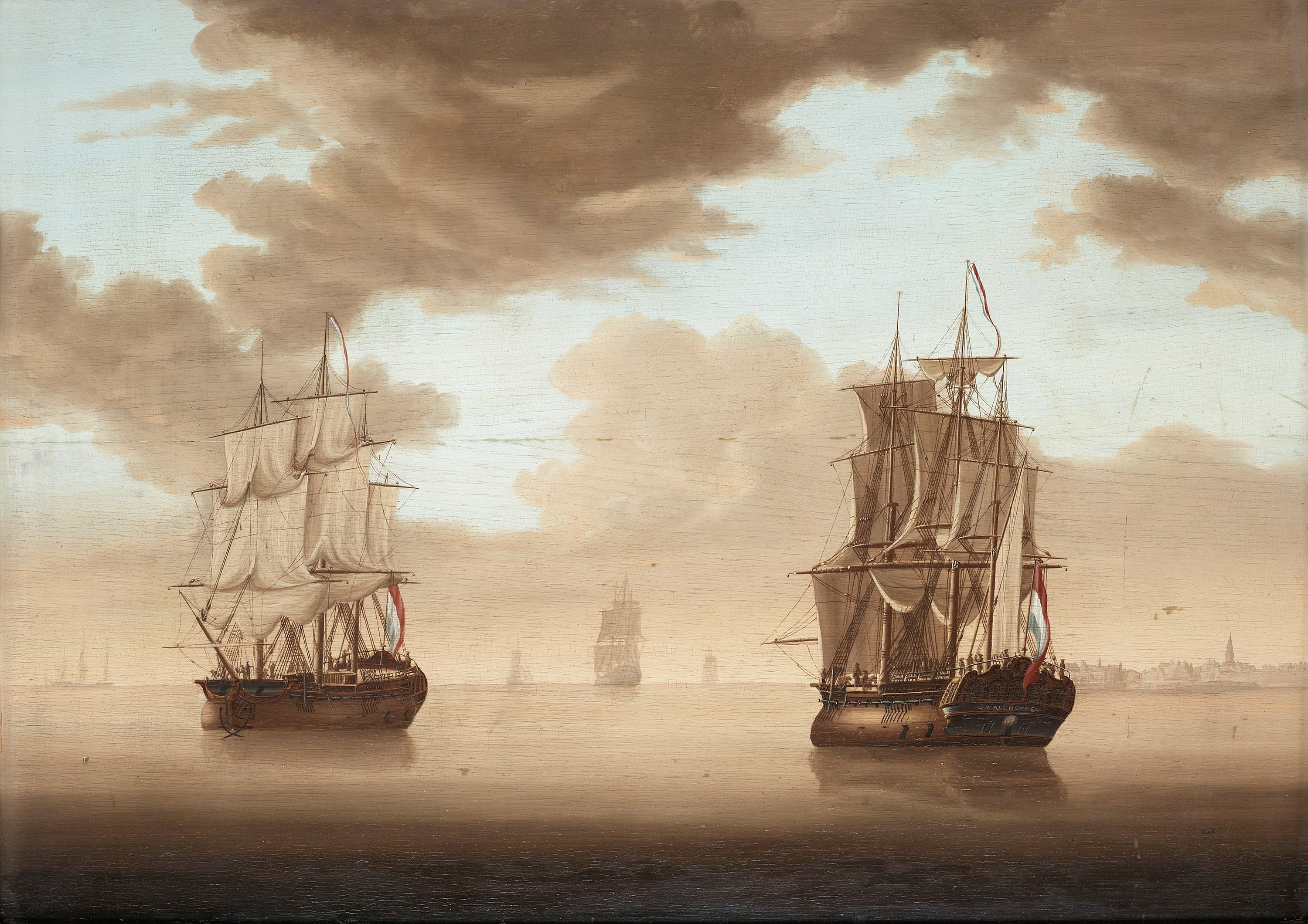 William Anderson Attributed to, Ships. - Bukowskis