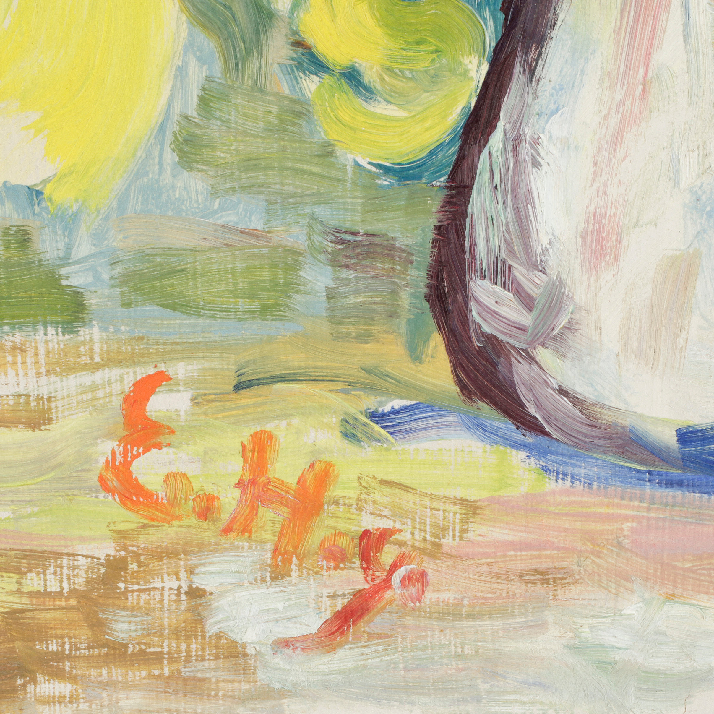 ESTER HENNING, olja på pannå, sign. - Bukowskis