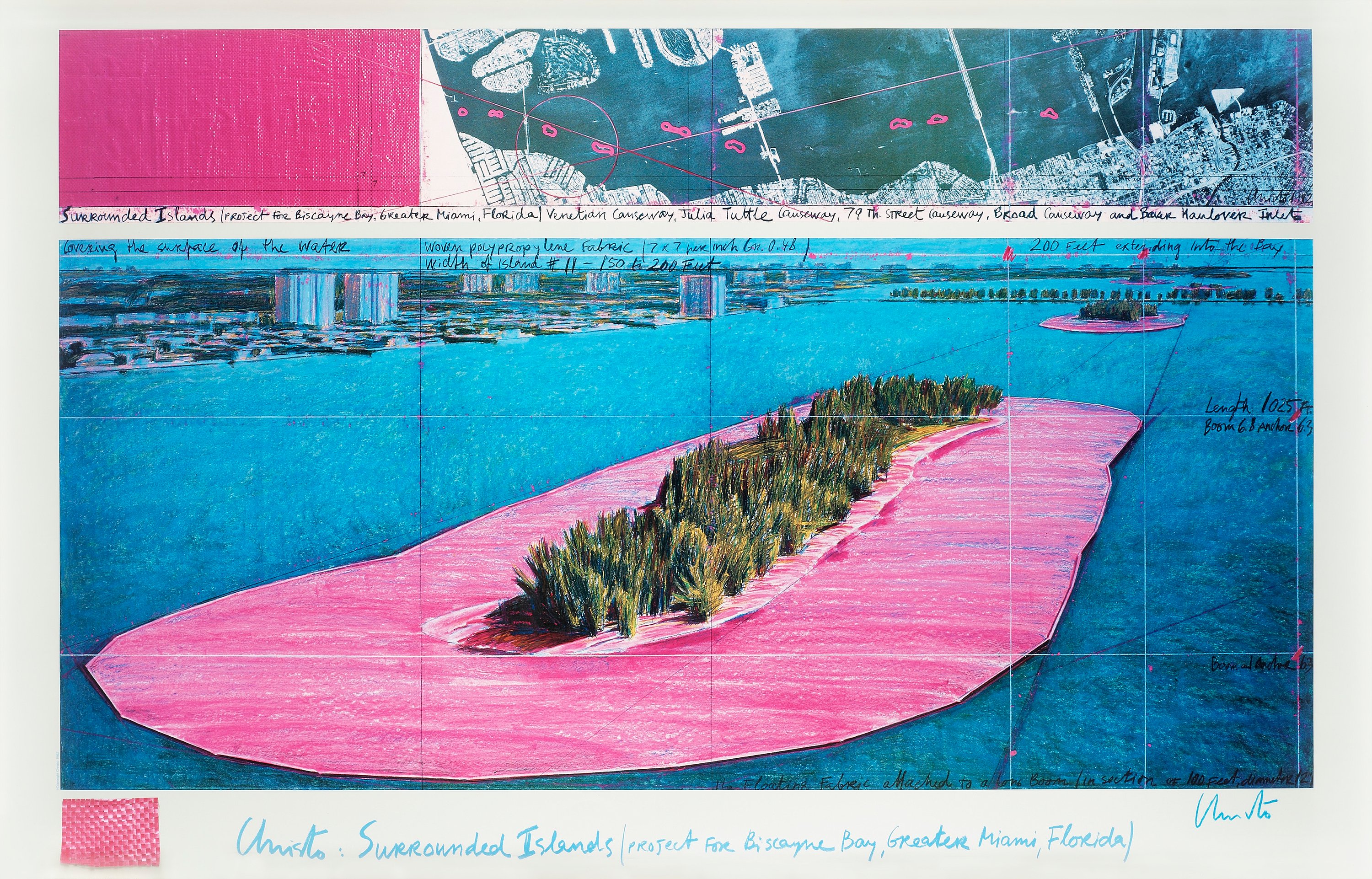 Christo & Jeanne-Claude, Surrounded Islands, Biscayne Bay, Miami ...
