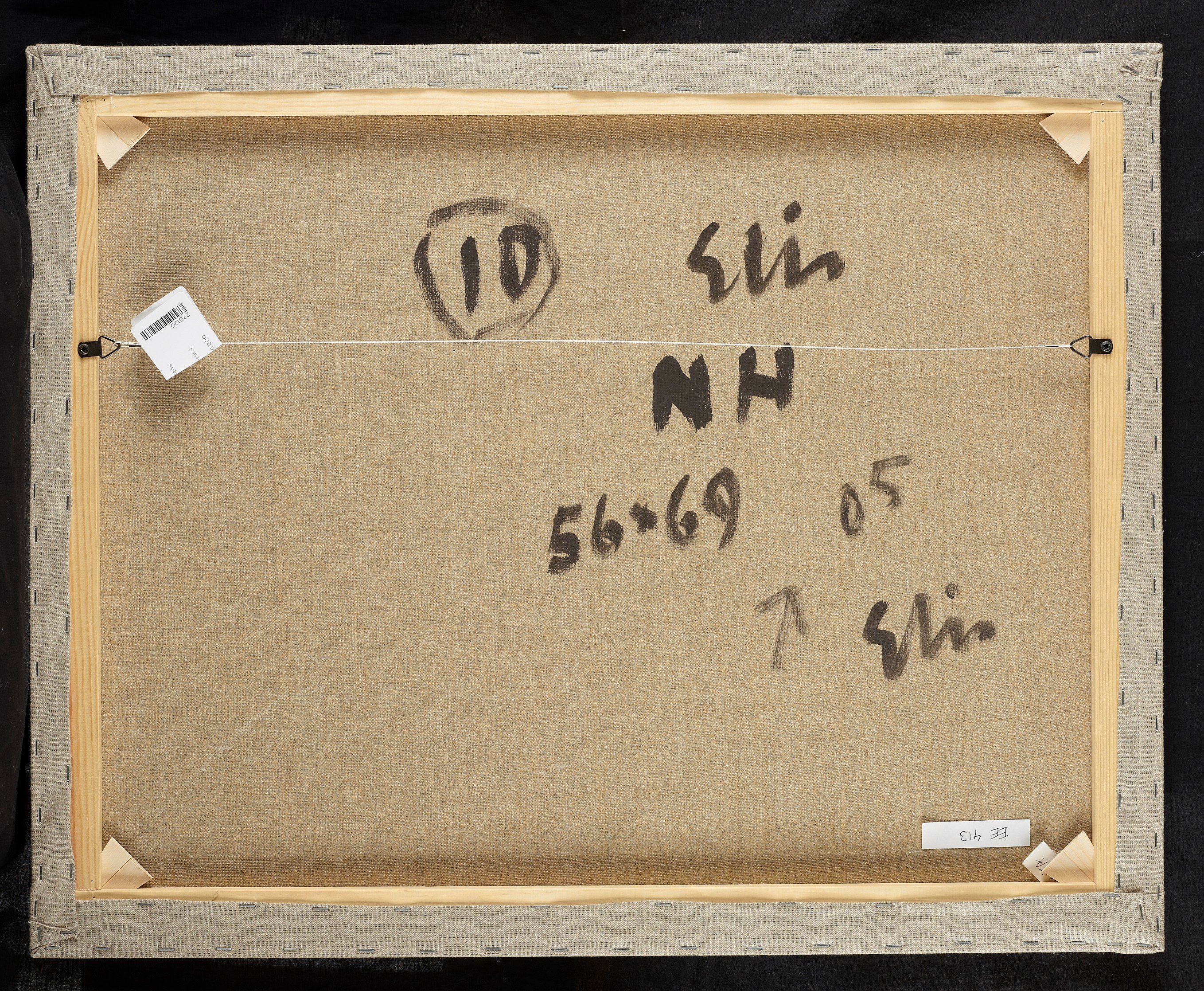 Elis Eriksson, "Nattens hundar" (Dogs of the Night). - Bukowskis