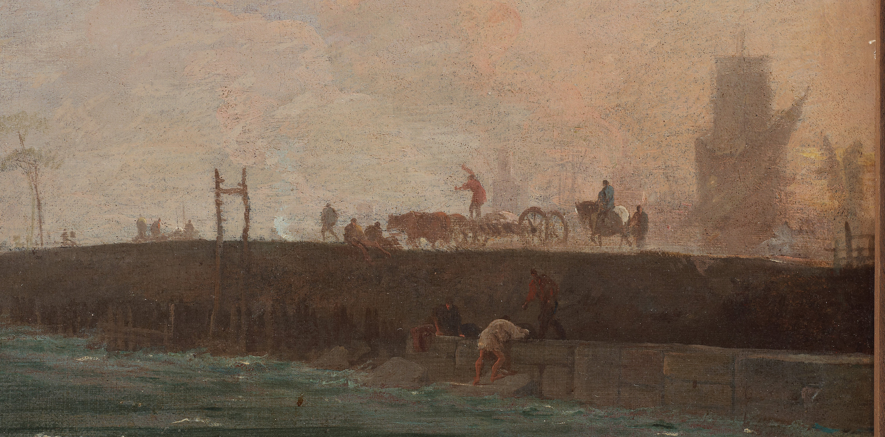 Marco Ricci Attributed to, Coastal landscape. - Bukowskis