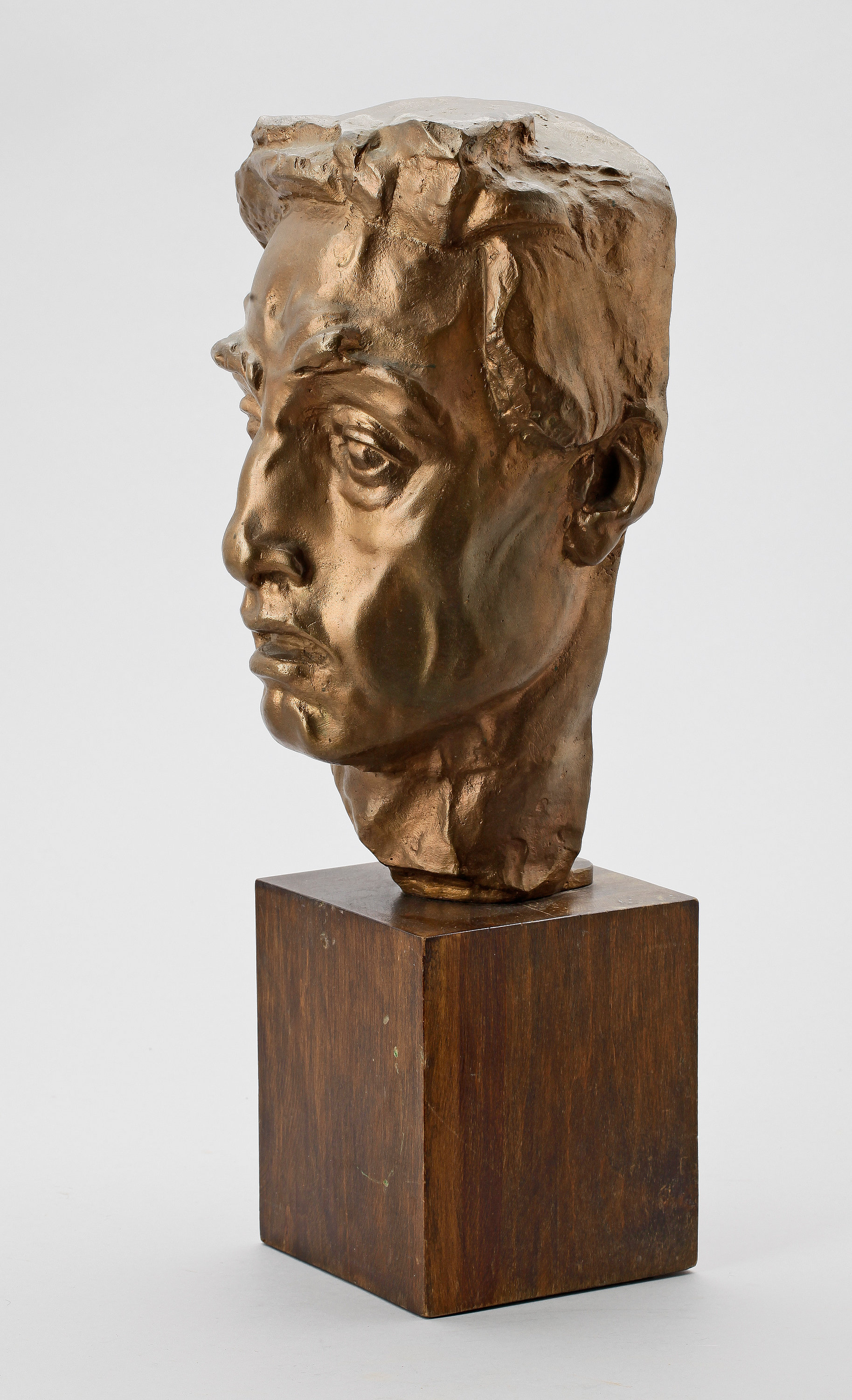 JOHN LUNDQVIST, skulptur, brons. Sign. - Bukowskis