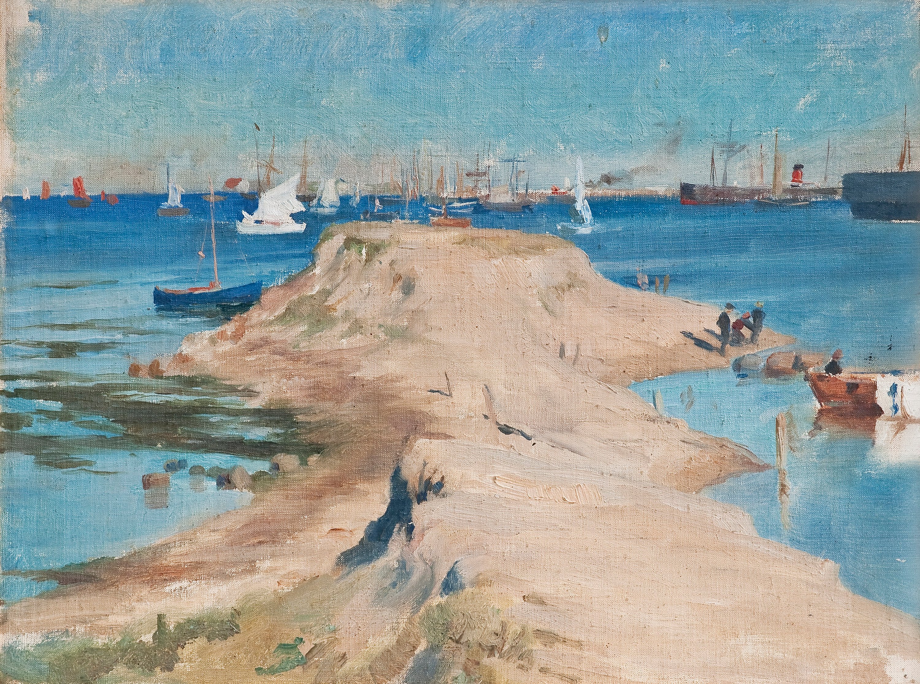 Albert Edelfelt, SAILING BOATS. - Bukowskis