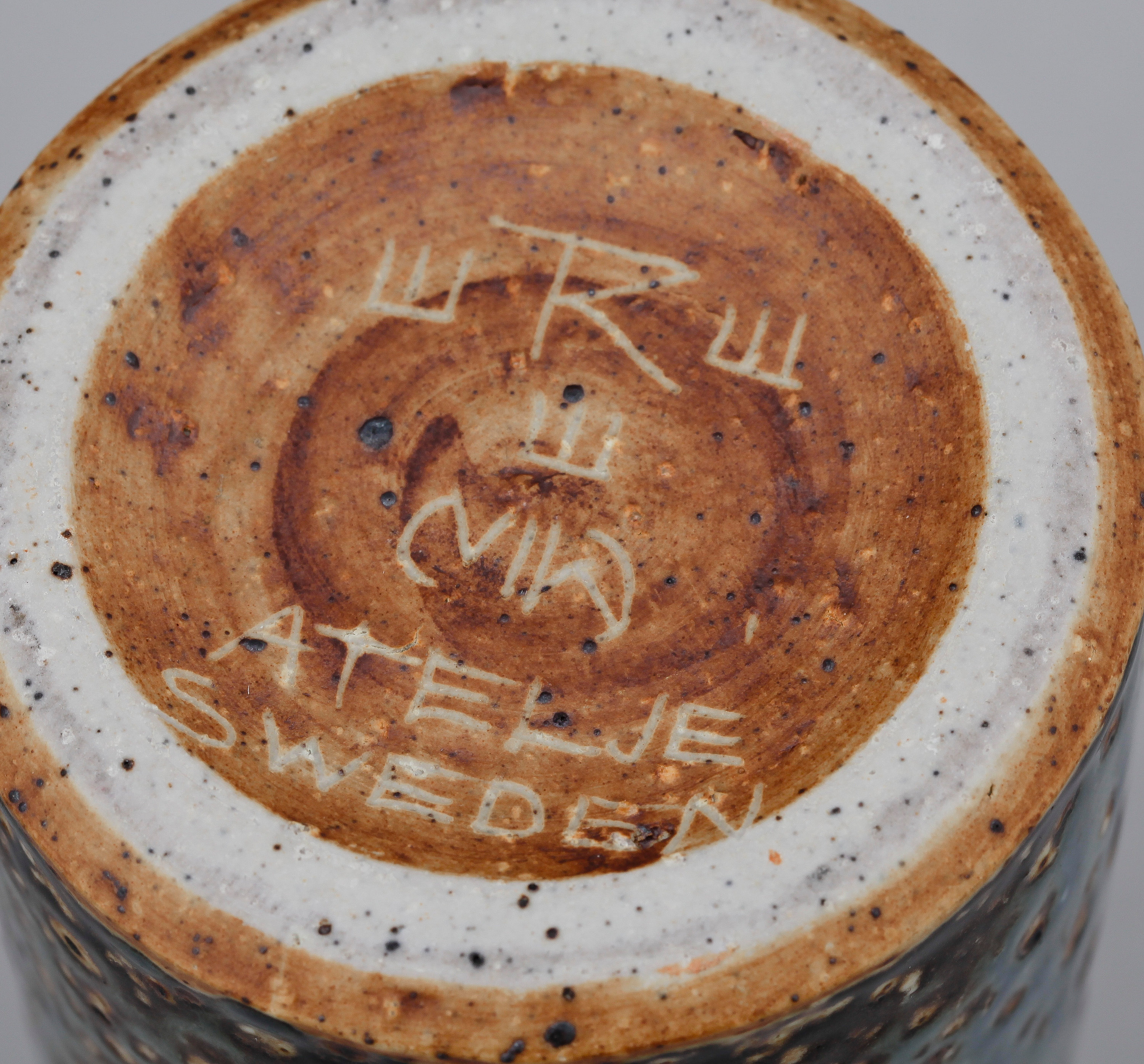 VASER, 2 st, stengods, Marianne Westman, Rörstrand, 1960-tal. - Bukowskis