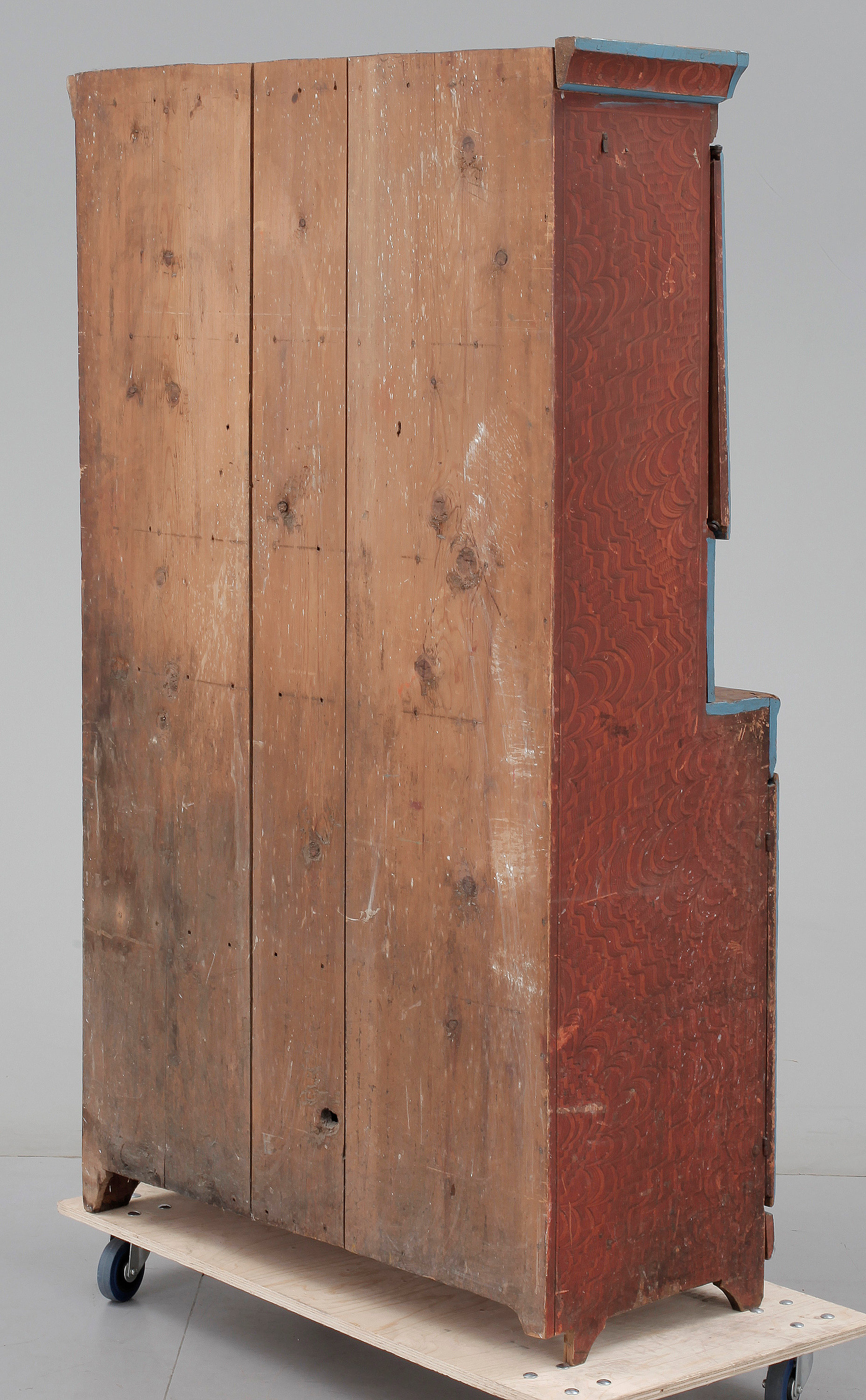 SKÅP, allmoge, Dalarna, 1800-tal. - Bukowskis