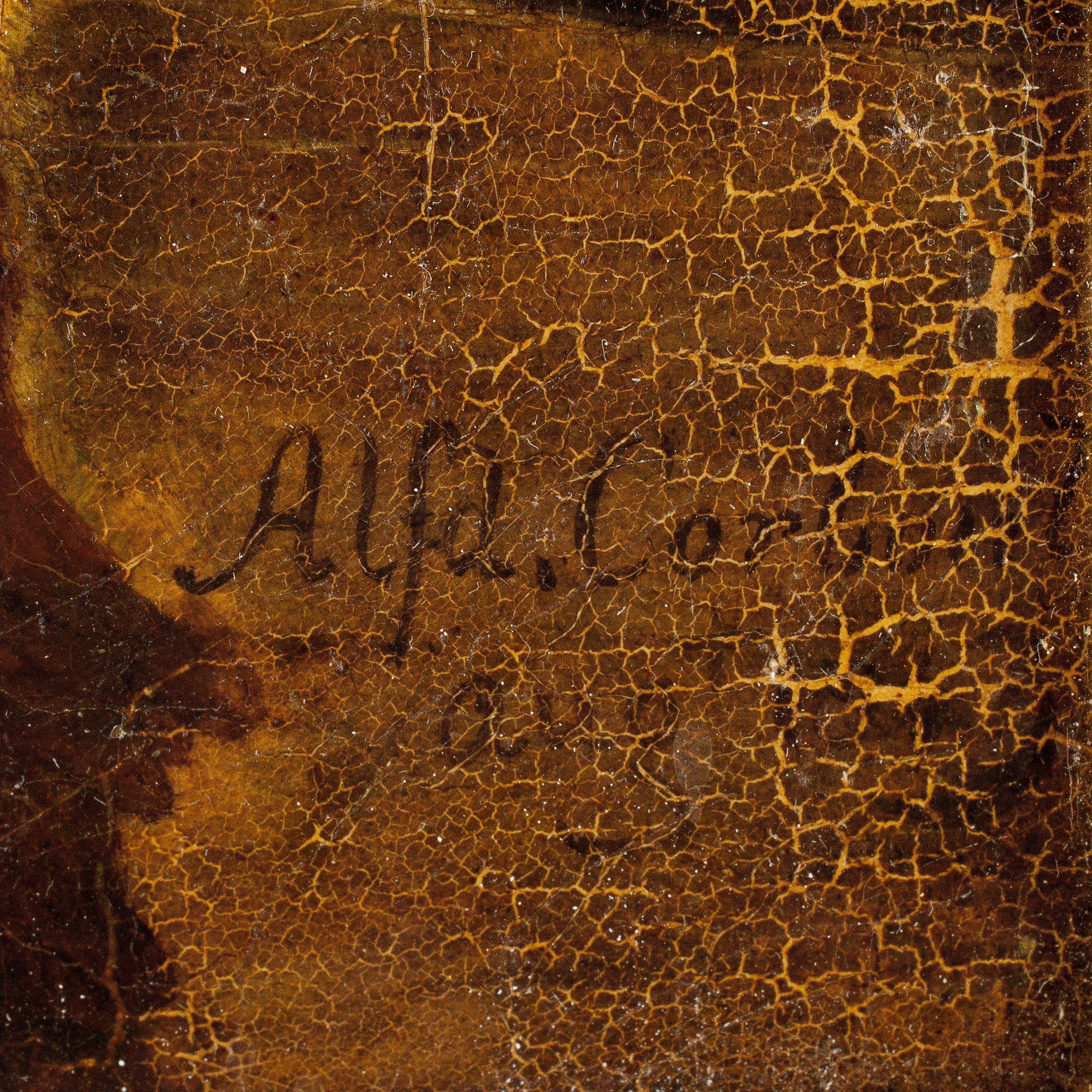 ALFRED CORBOULD, olja på duk, sign o tydlig dat. - Bukowskis